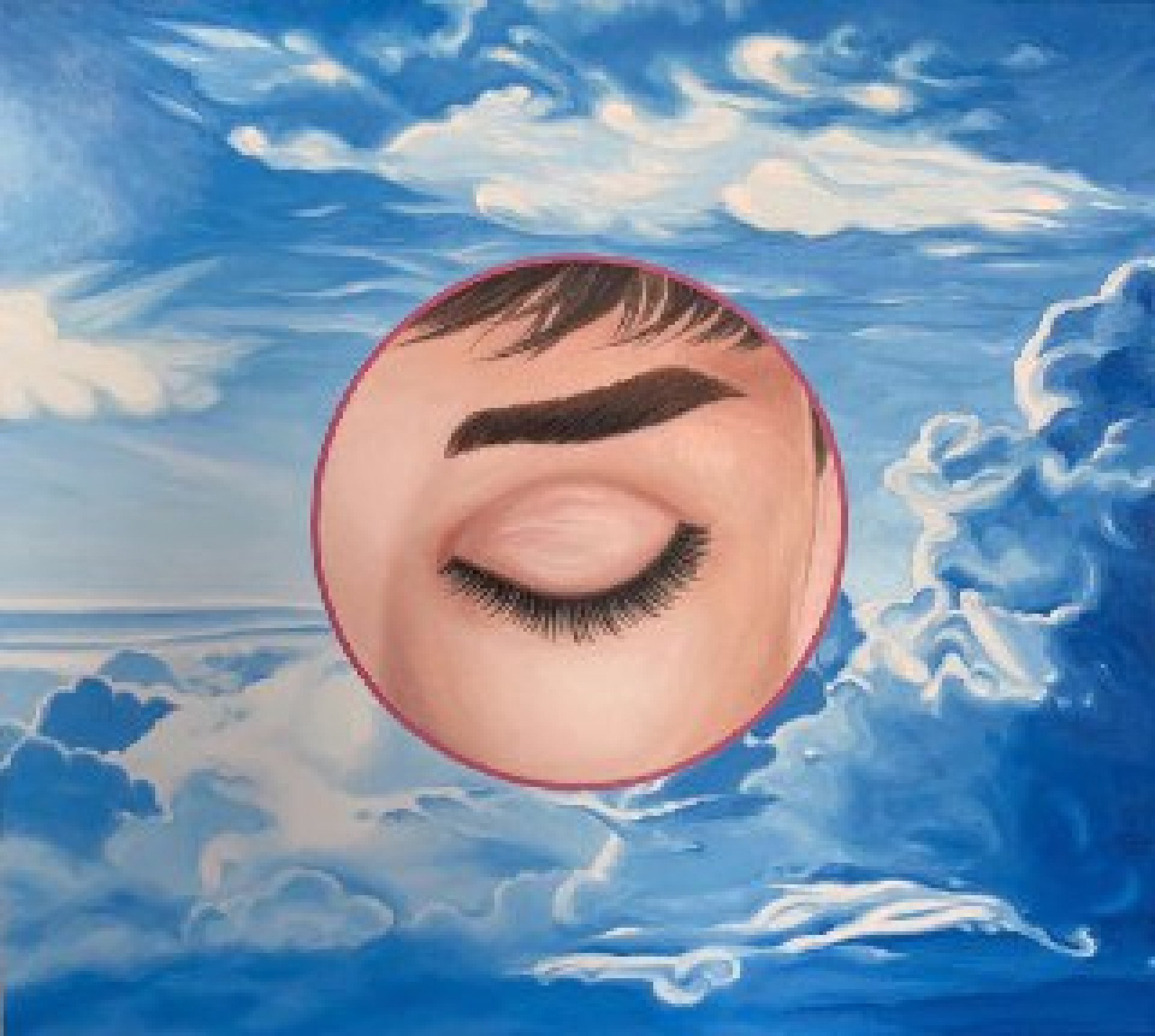 Peephole Painting by Iryna Hordieieva - Jose Art Gallery