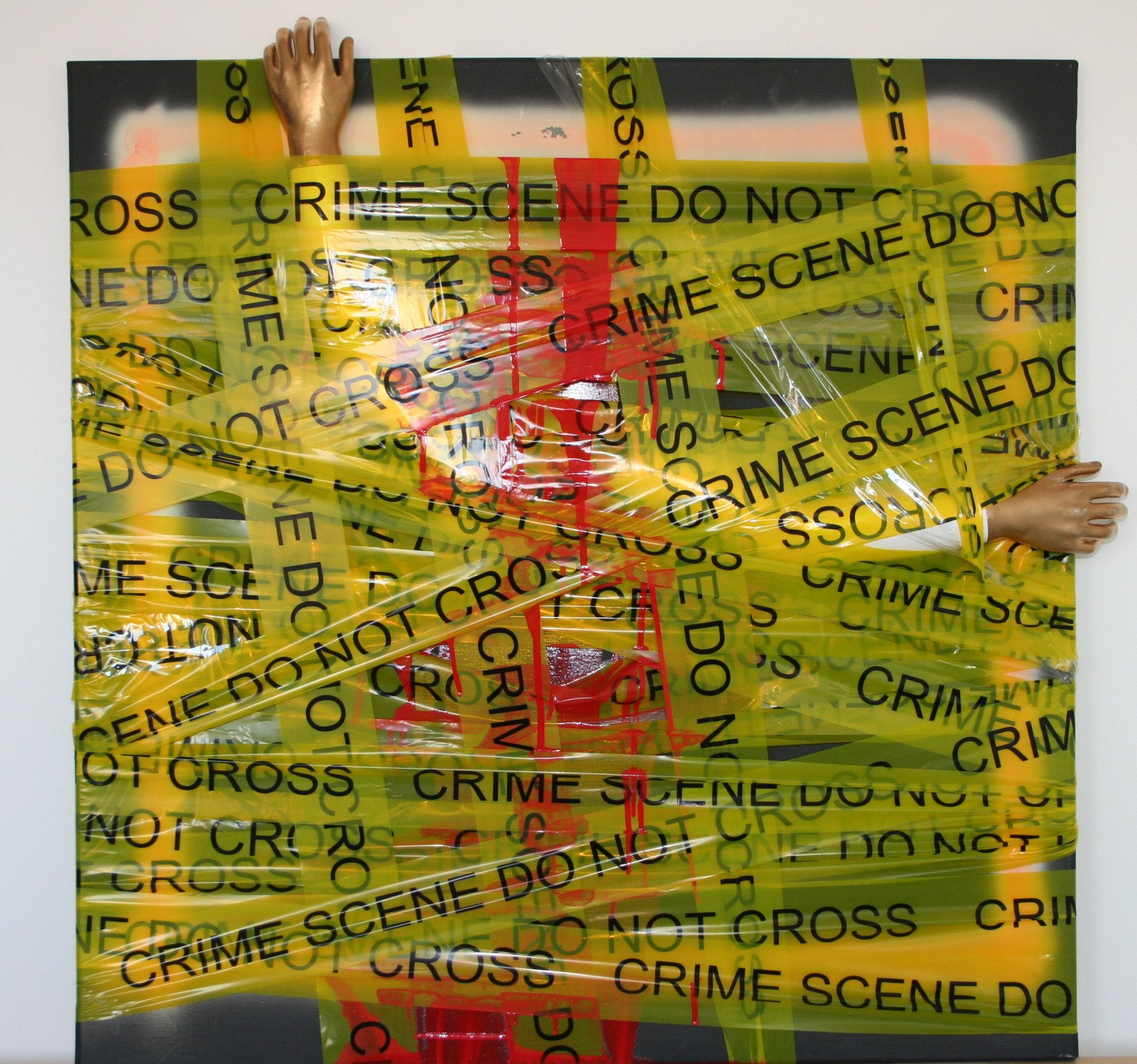 Crime scene Painting by Patrik Šíma - Jose Art Gallery