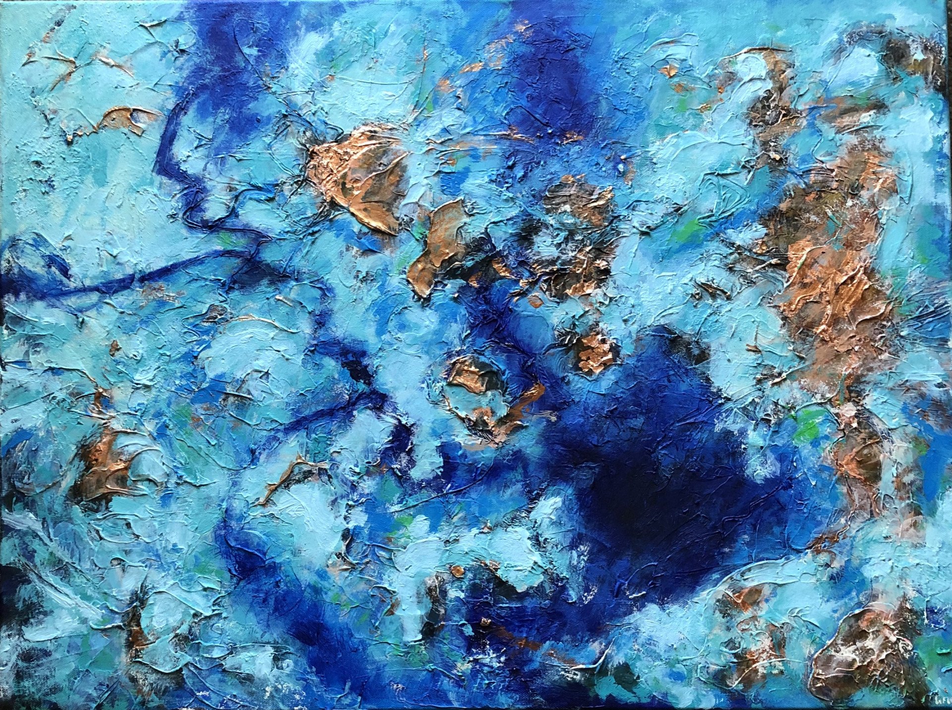 Water Painting by Daria Chaika - Jose Art Gallery