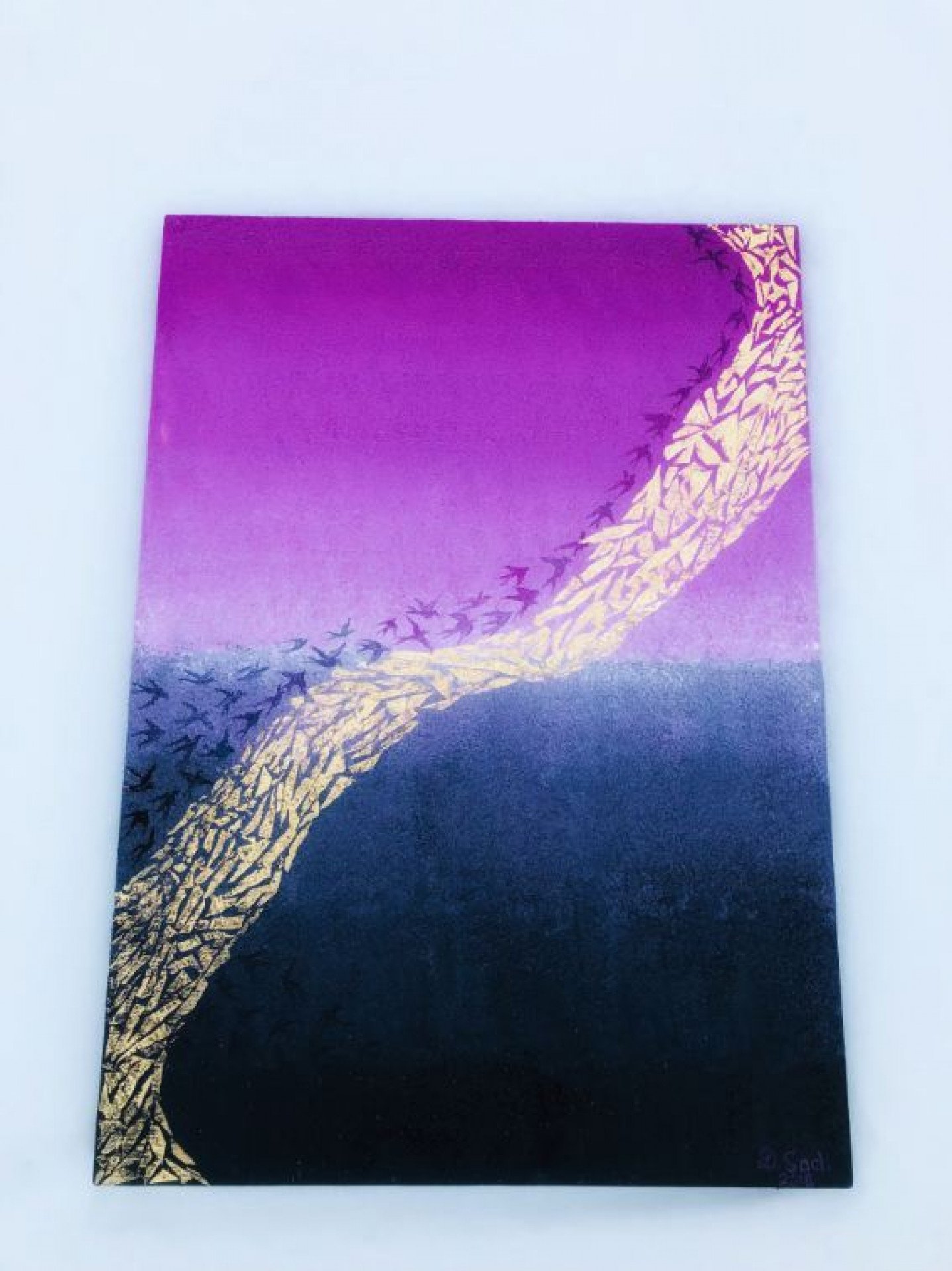 Migration Painting by Daria Sadkova - Jose Art Gallery