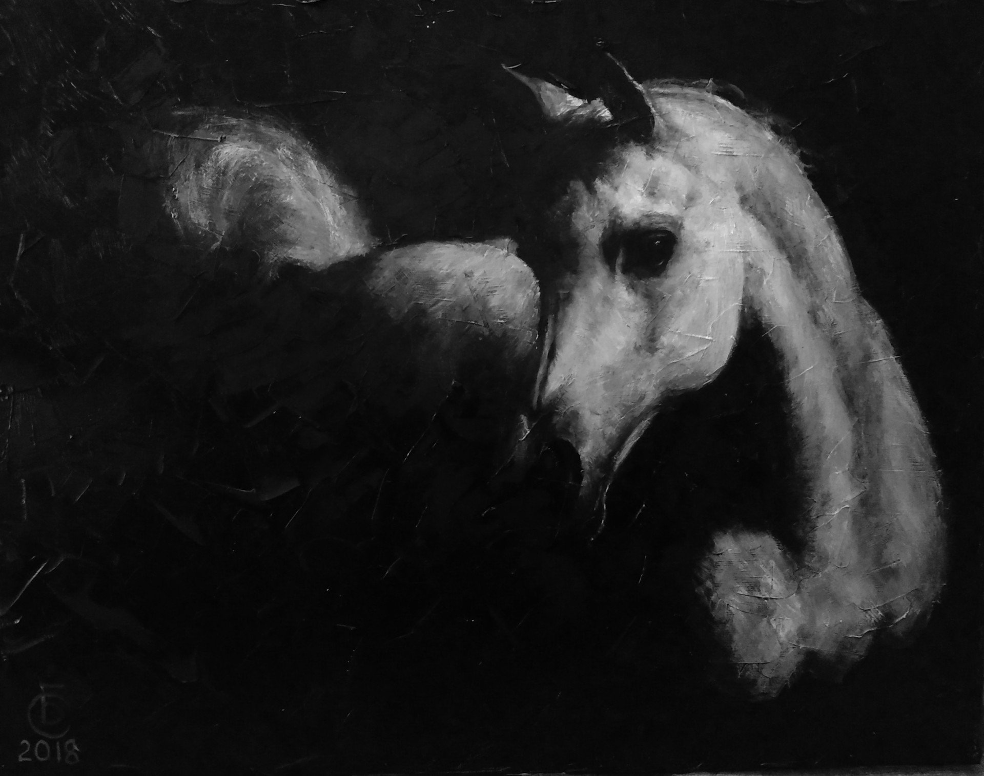 Disappearing 1 Painting by Svetlana Barabash