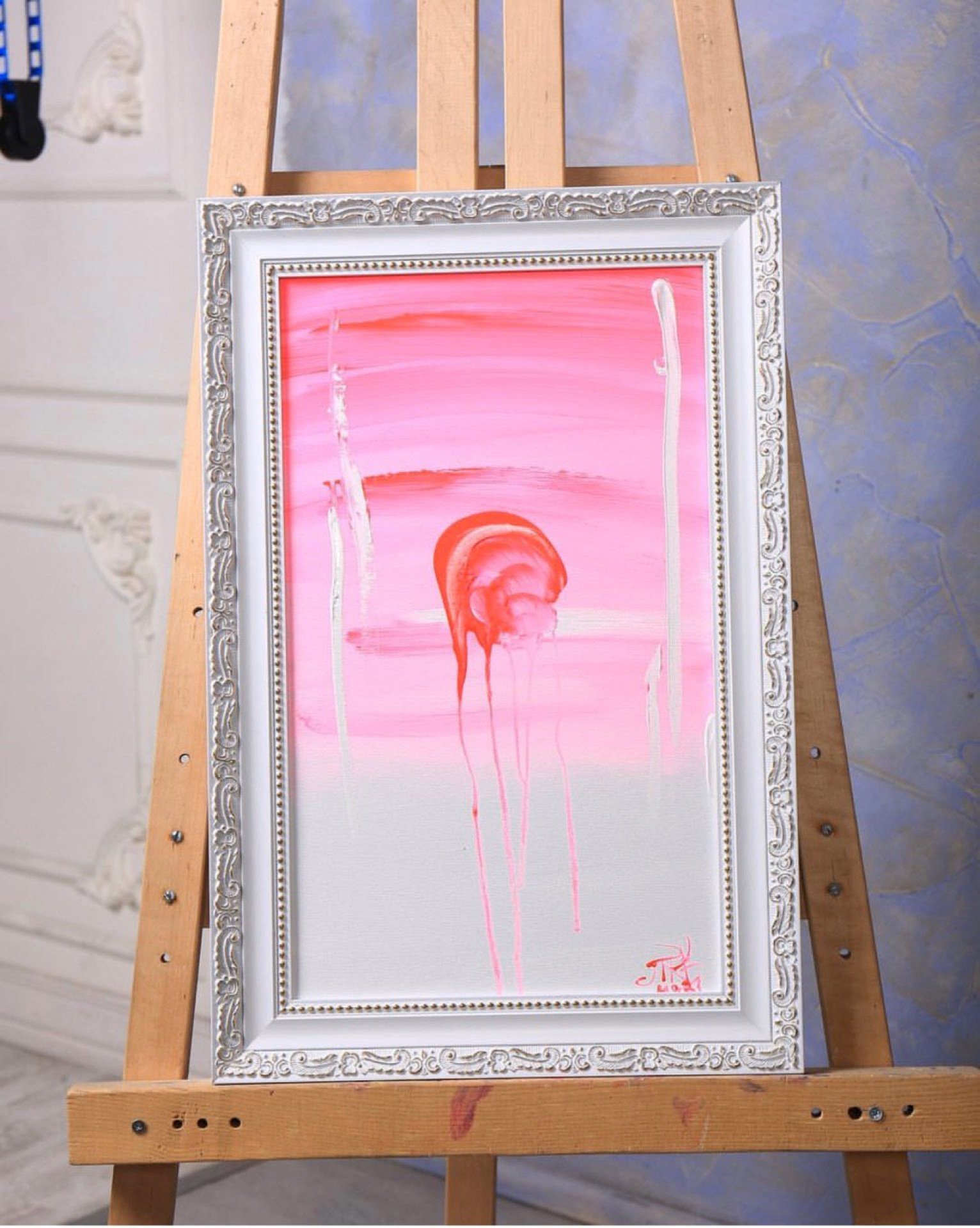 Female entourage Painting by Kateryna Tkachuc - Jose Art Gallery