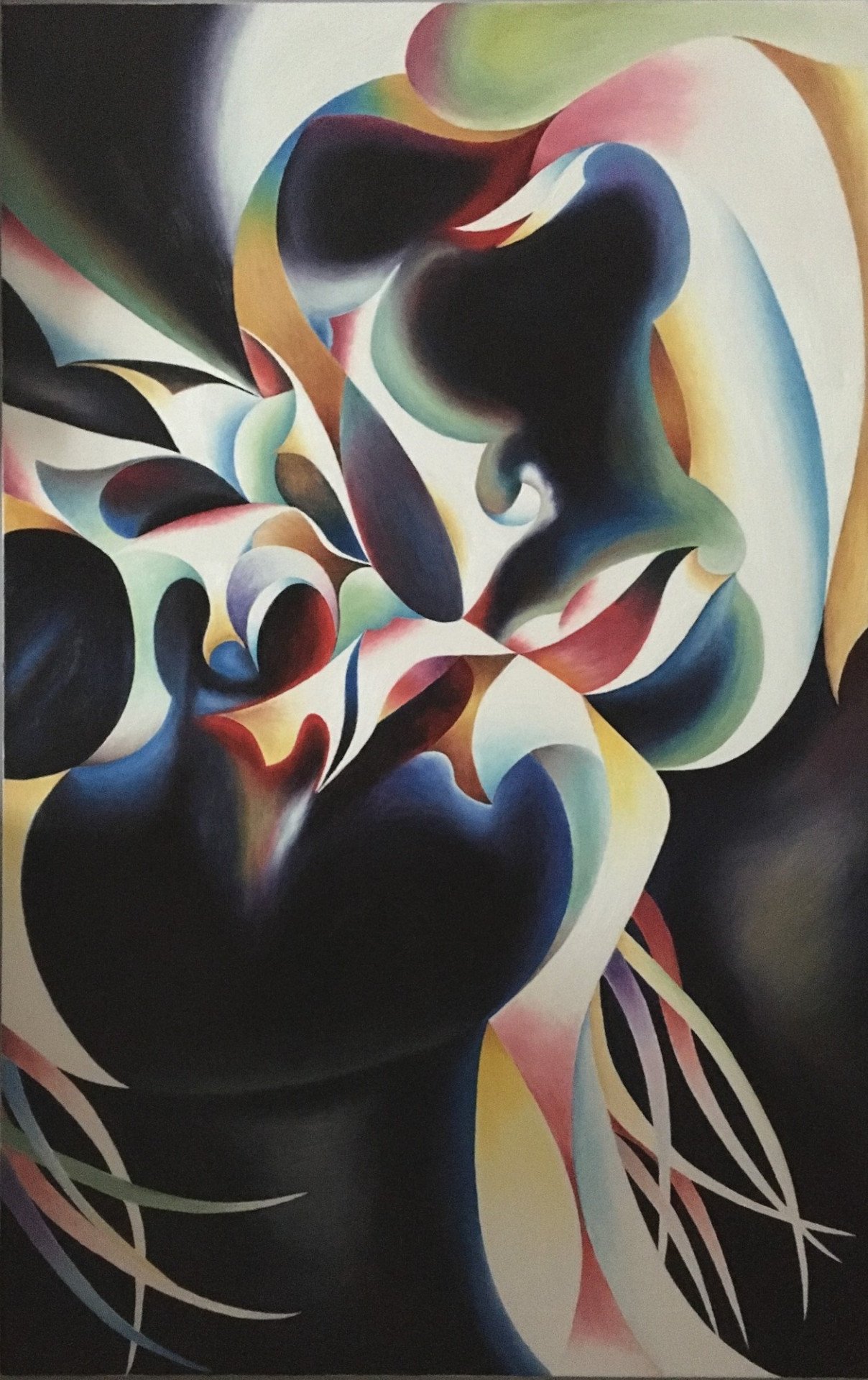 Kiss Painting by Yuriy Obertas - Jose Art Gallery