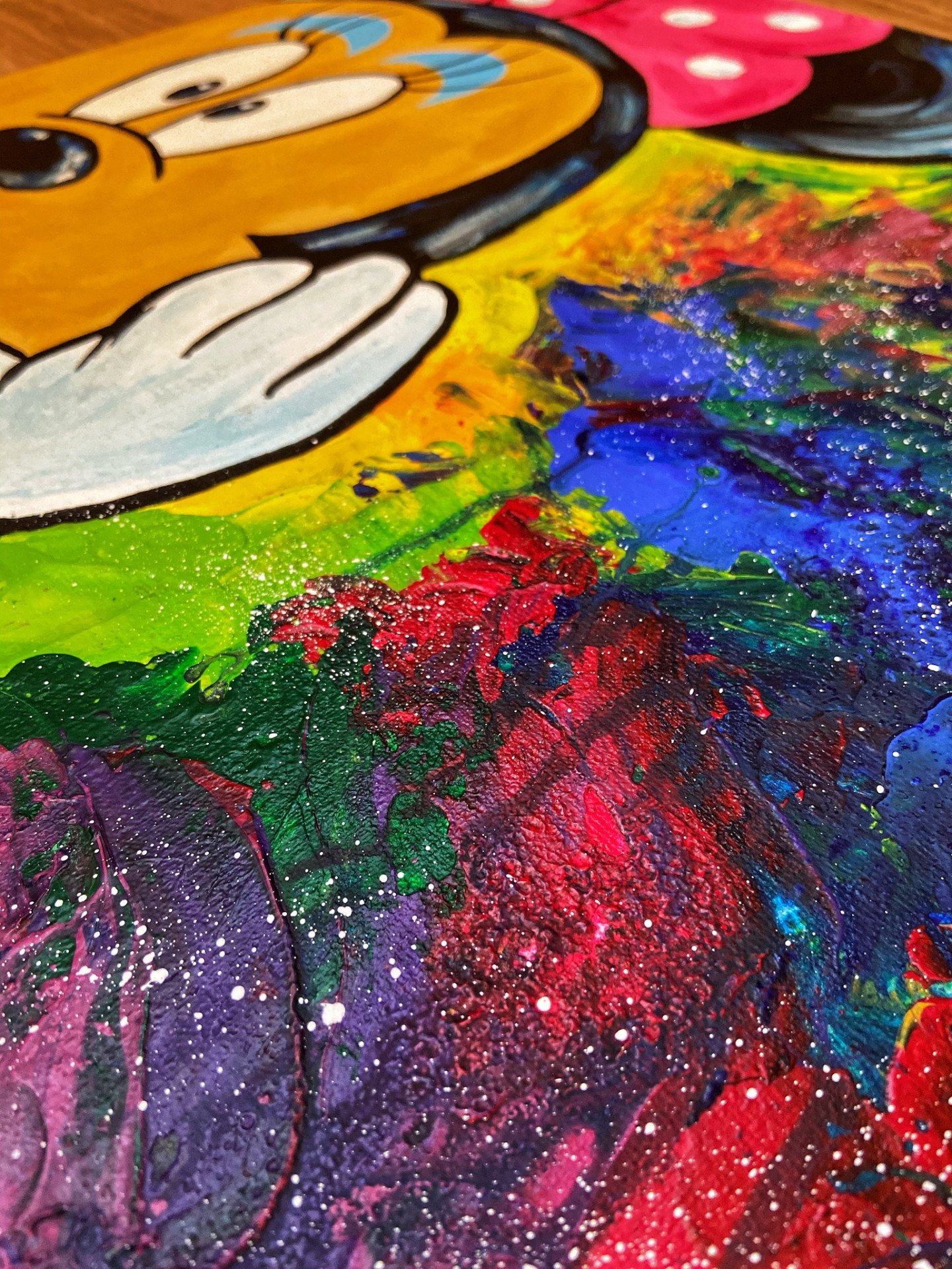 Mickey Mouse Painting by Yuliia Filippova - Jose Art Gallery