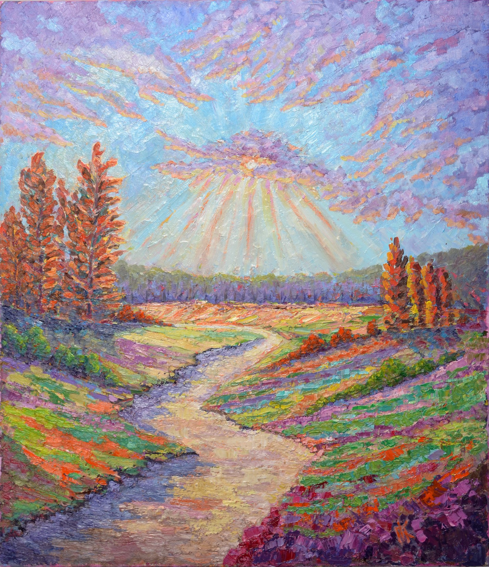 Way to the light Drawing - Pavlo Kiriakov - Jose Art Gallery