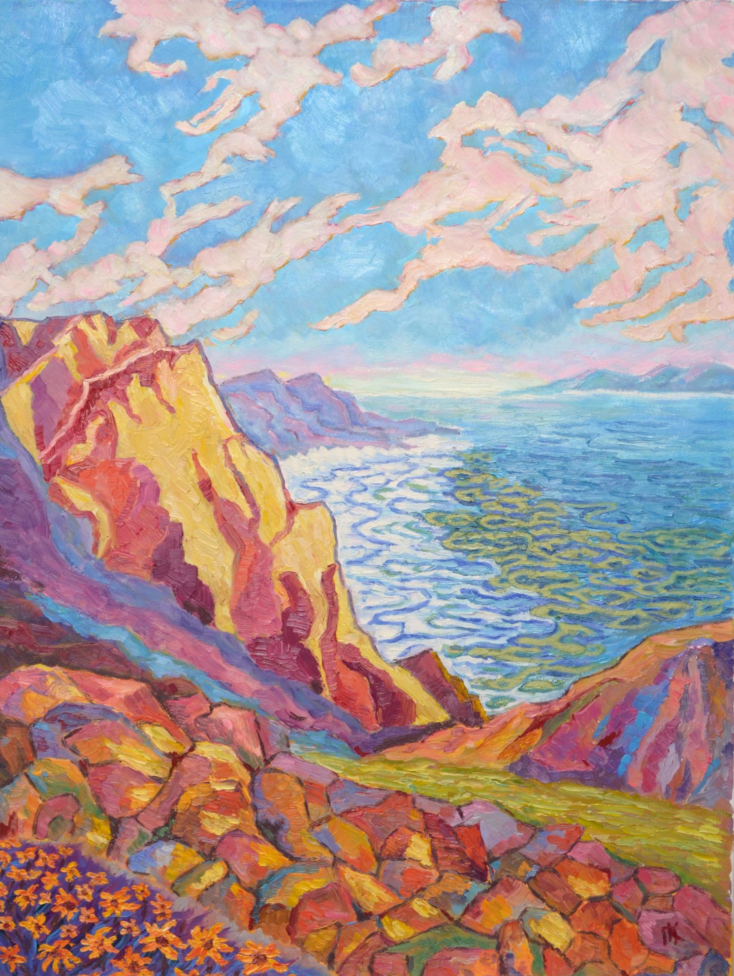 Mountain symphony Painting by Pavlo Kiriakov - Jose Art Gallery