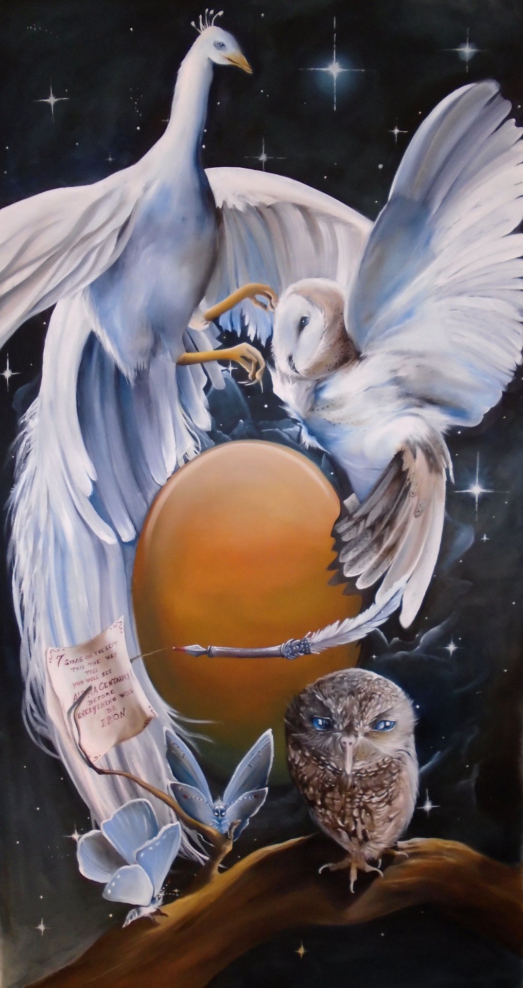 Alpha Centauri Painting by Valentina Toma'