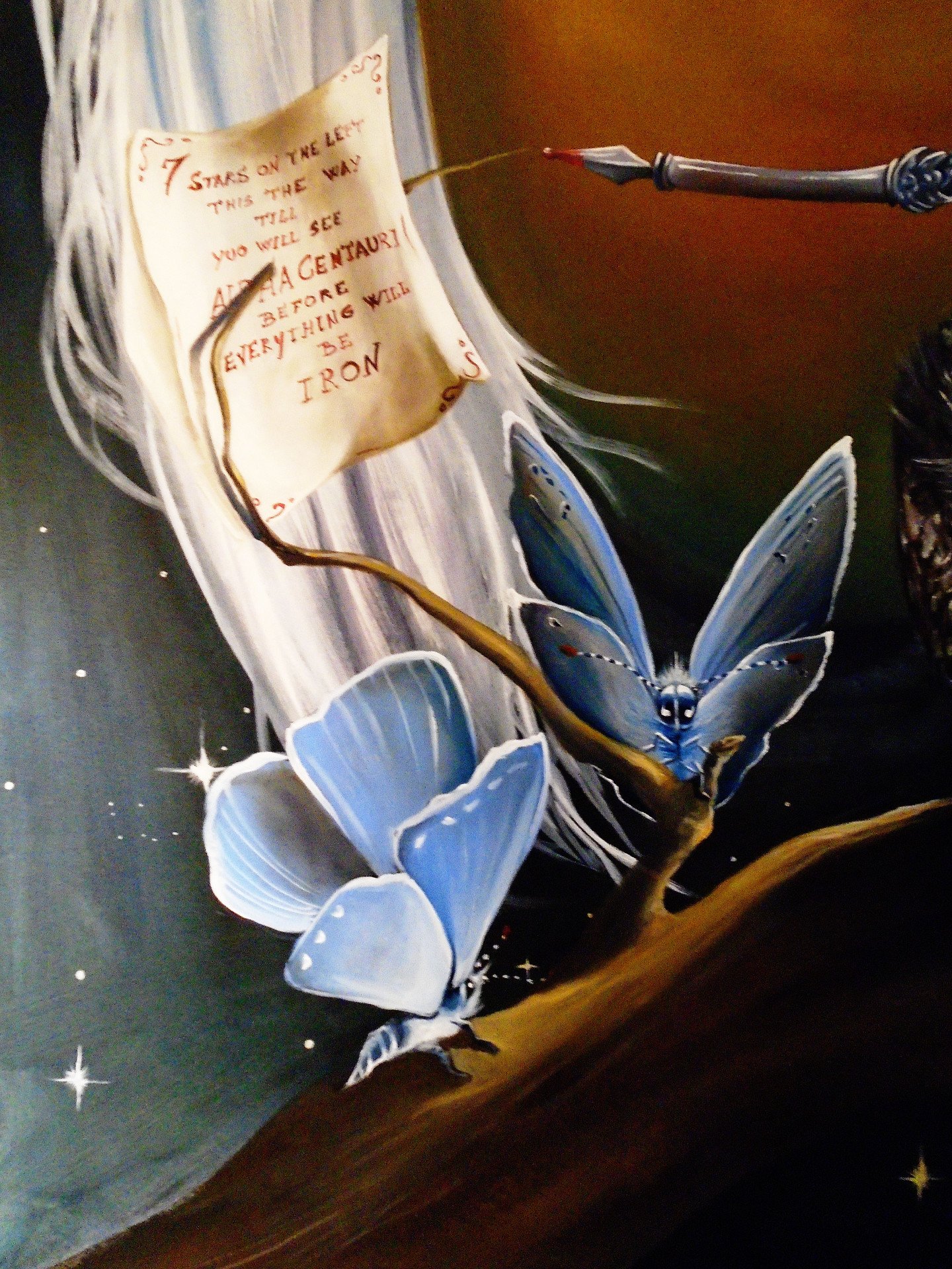 Alpha Centauri Painting by Valentina Toma' - Jose Art Gallery