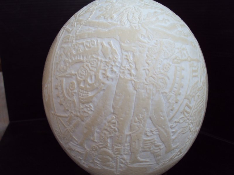 Motives of Leonardo and Kirby. Sculpture - Alexander Dmitriev