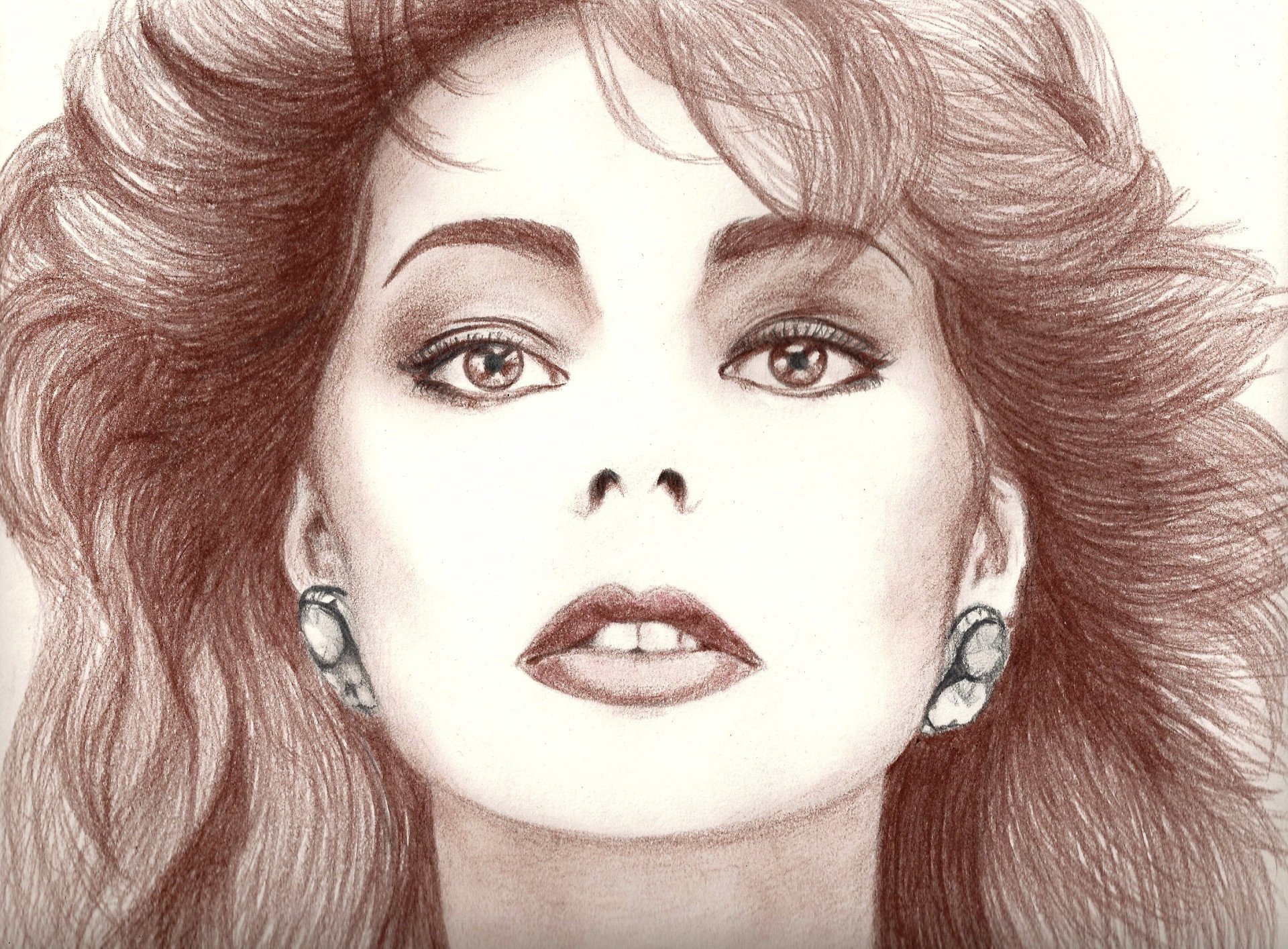 Sandra forever Drawing - Tatiana Loreen - Jose Art Gallery