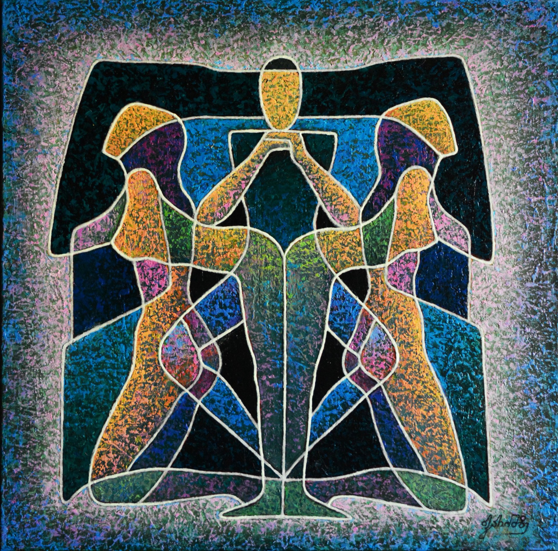Power and wealth Painting by Irakli Farimze