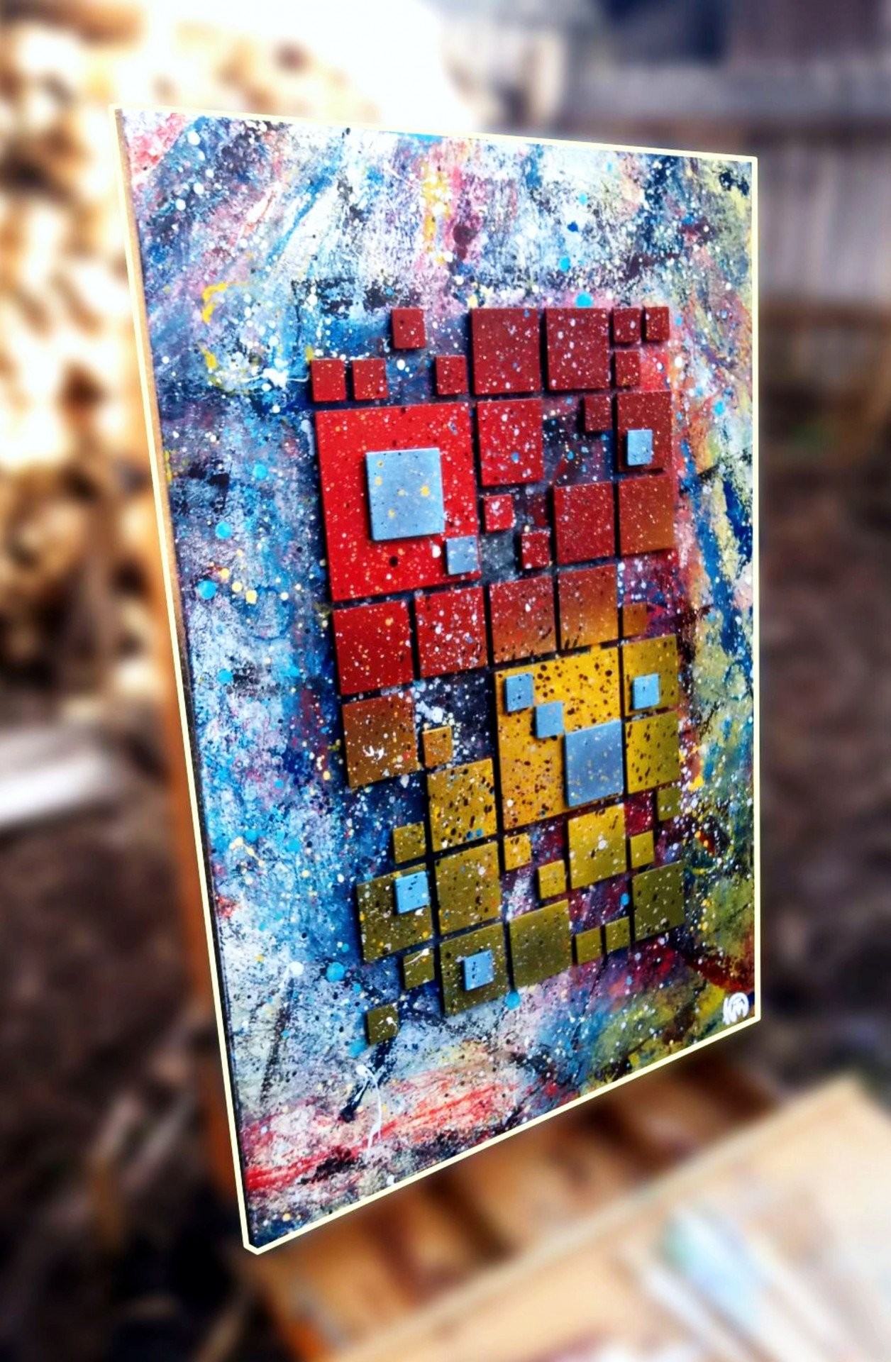 In the labyrinths of memory Painting by Evgeny Yurievych