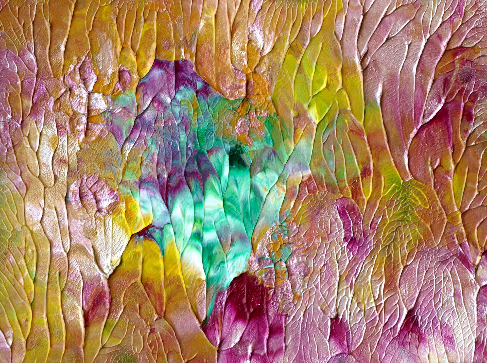 Les ailes du paradis Peinture de Antonio Jesús Pérez García