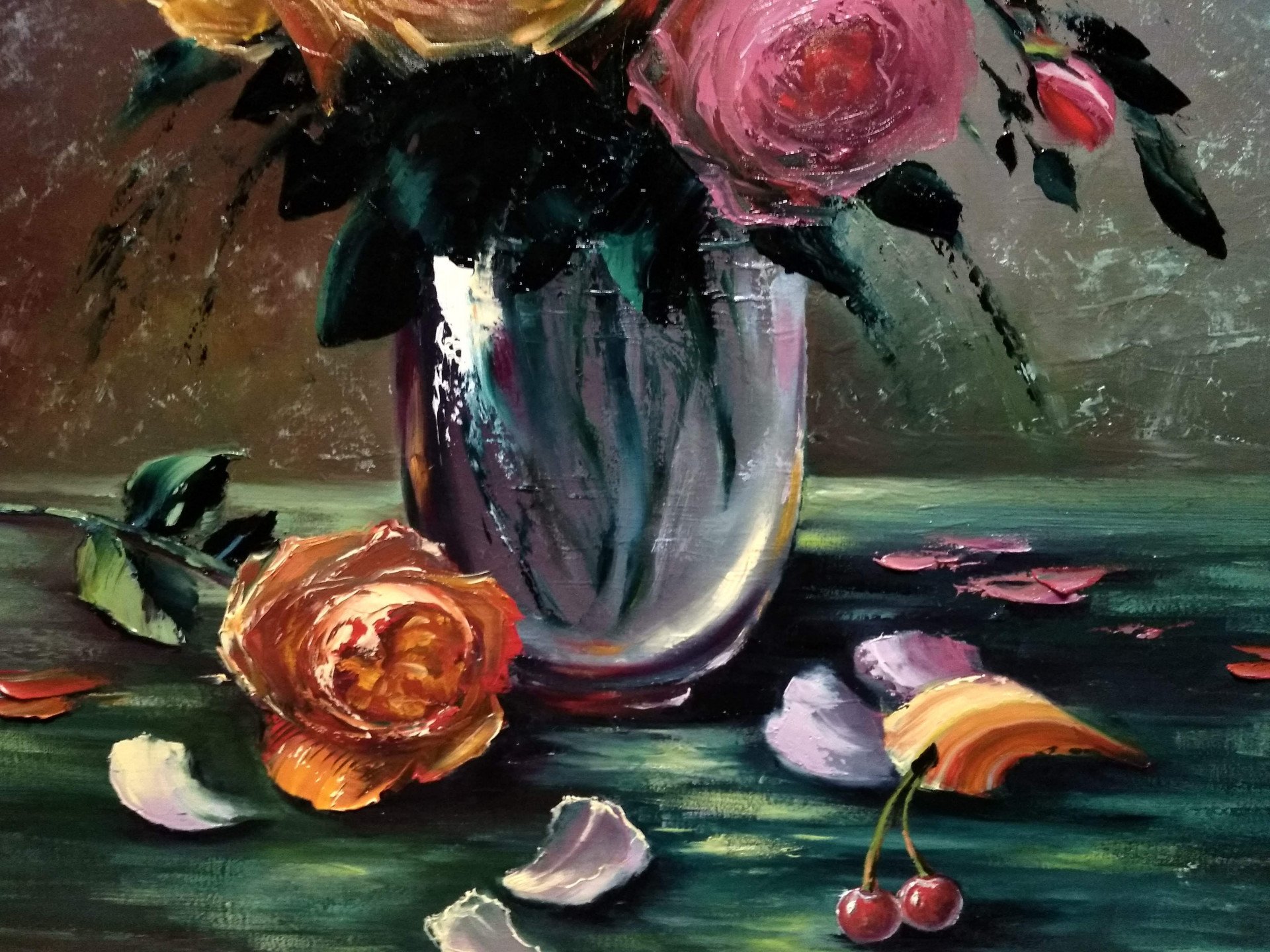 Temptation Painting by Sana De - Jose Art Gallery