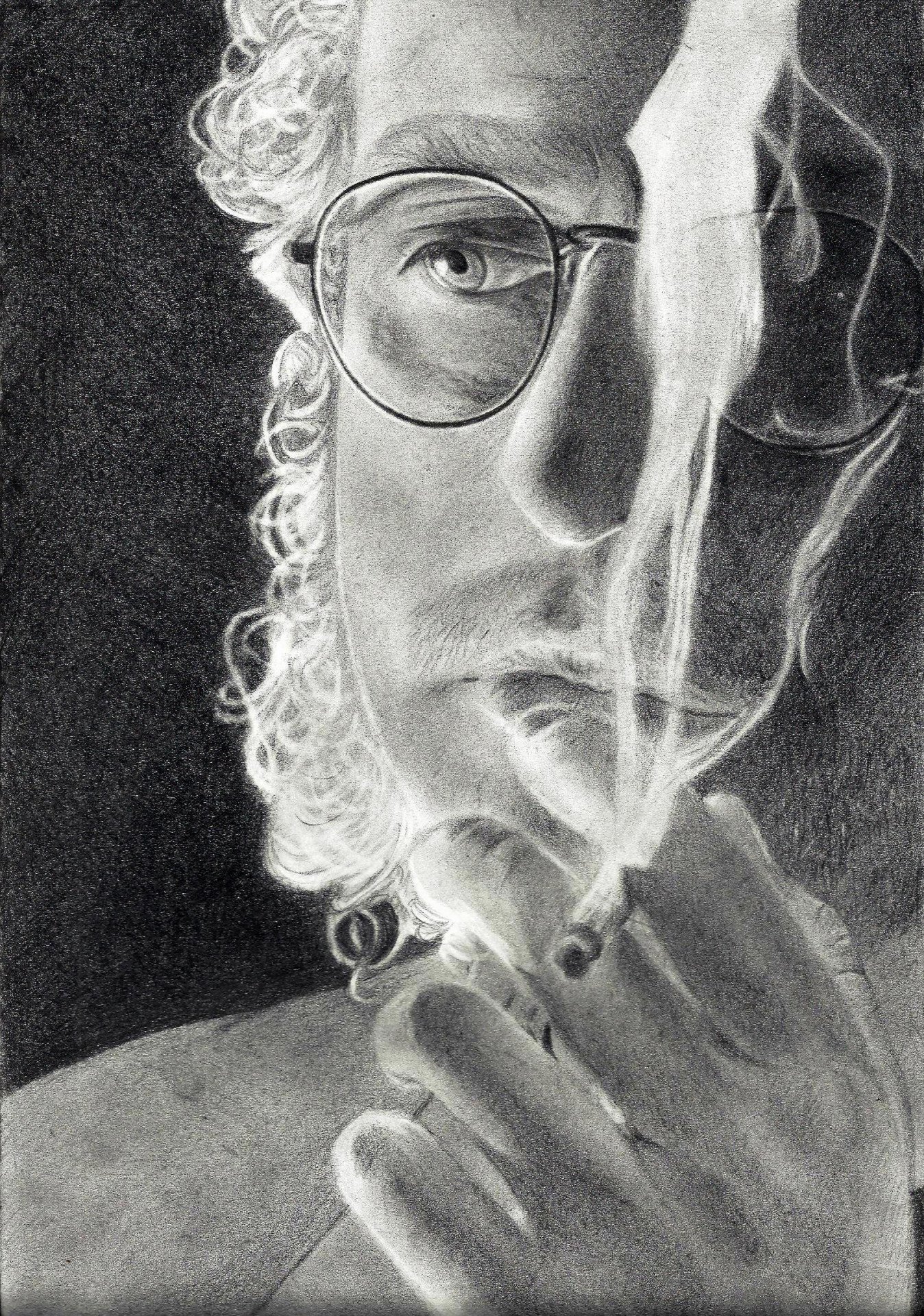 Mr Enigma Drawing - Tatiana Loreen - Jose Art Gallery