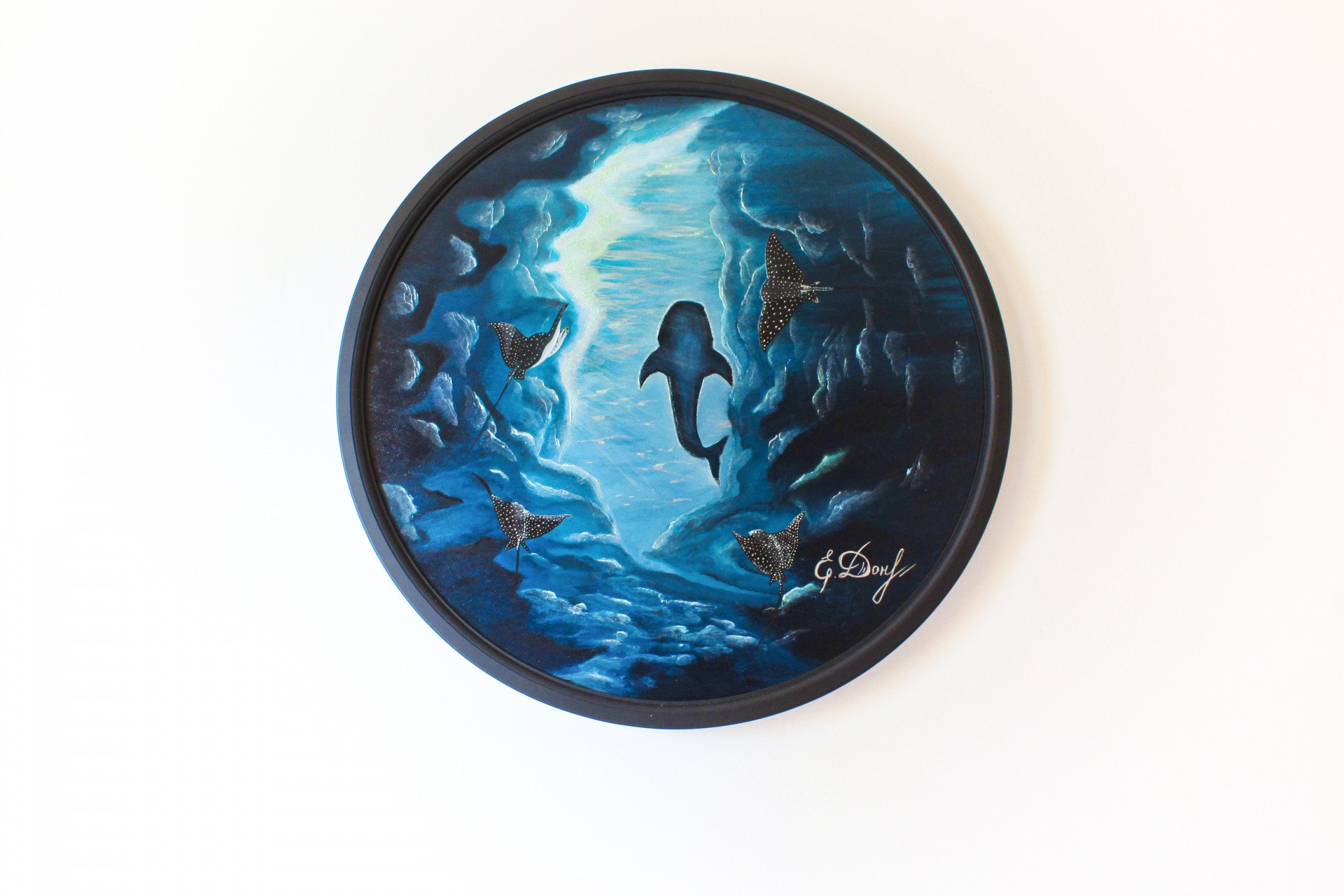 Out of the abyss Painting by Ekaterina Donskaya - Jose Art Gallery