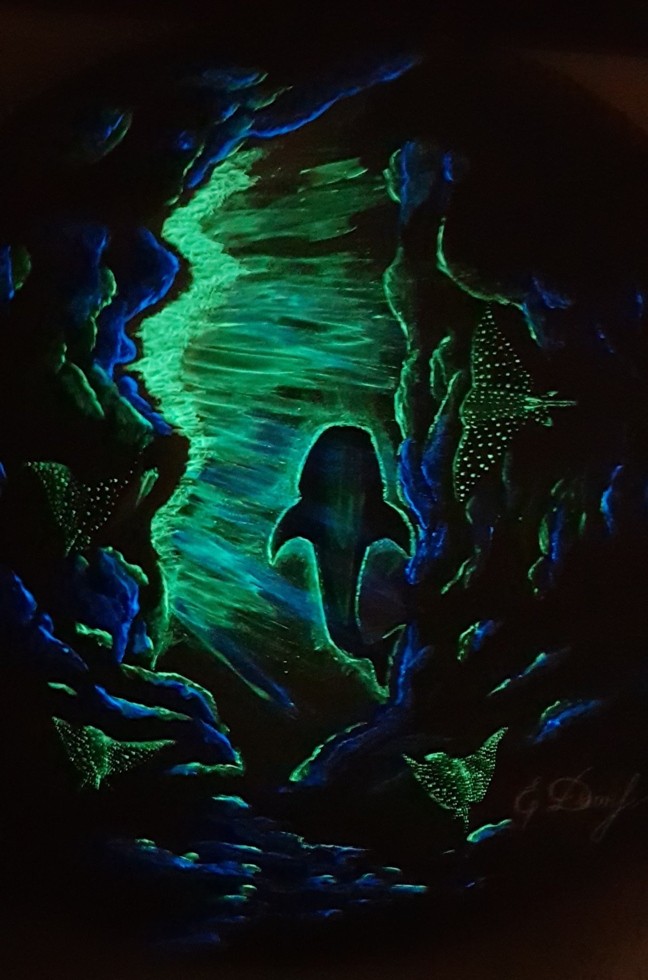 Out of the abyss Painting by Ekaterina Donskaya - Jose Art Gallery