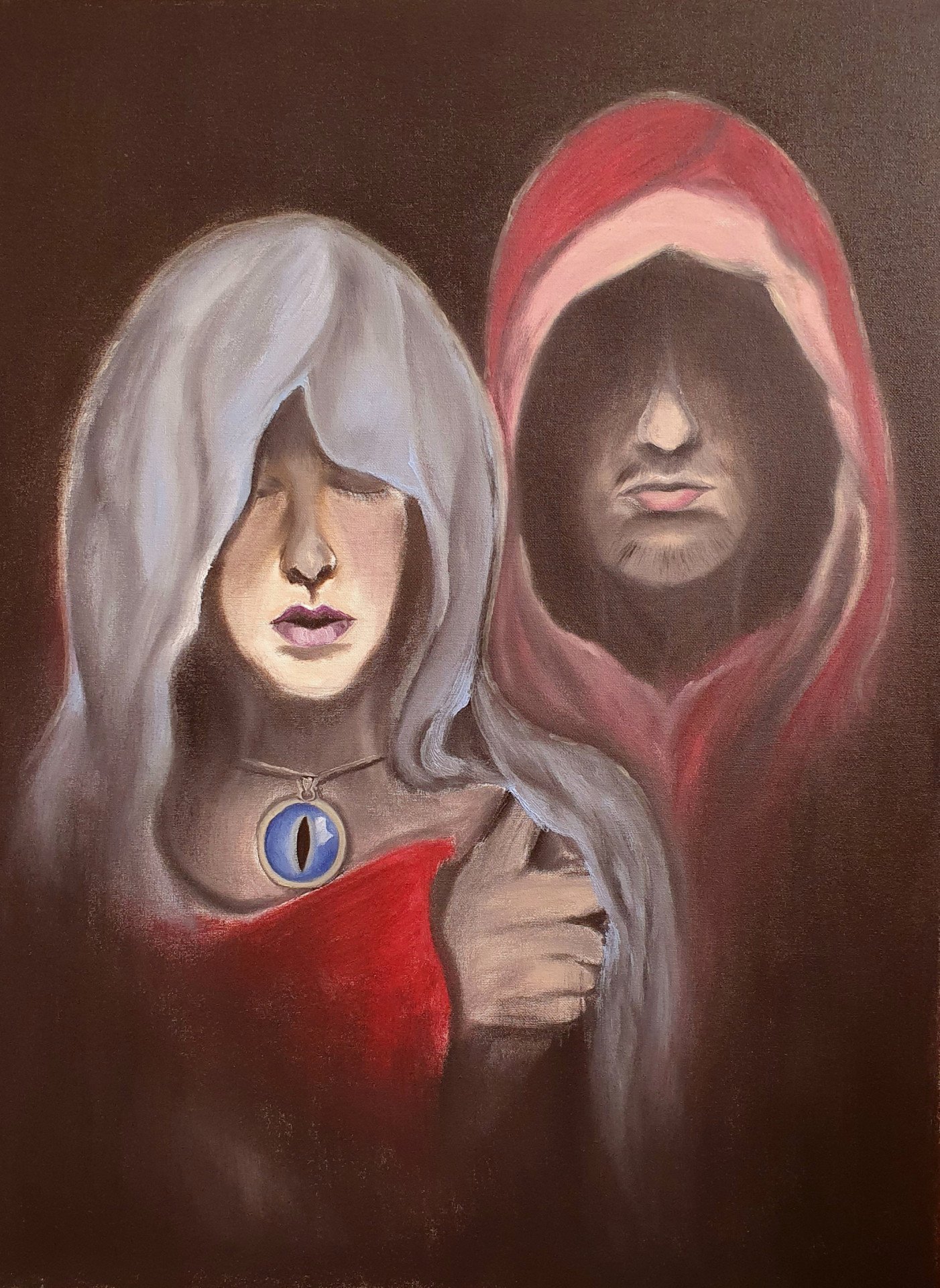 Fate... Painting by Julia Shtykanova - Jose Art Gallery