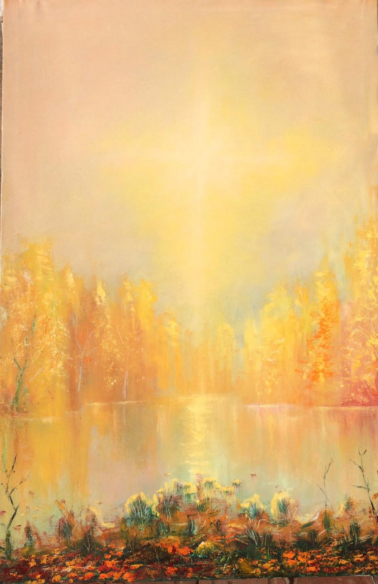 Fall colors Painting by Armen Sevanyan - Jose Art Gallery