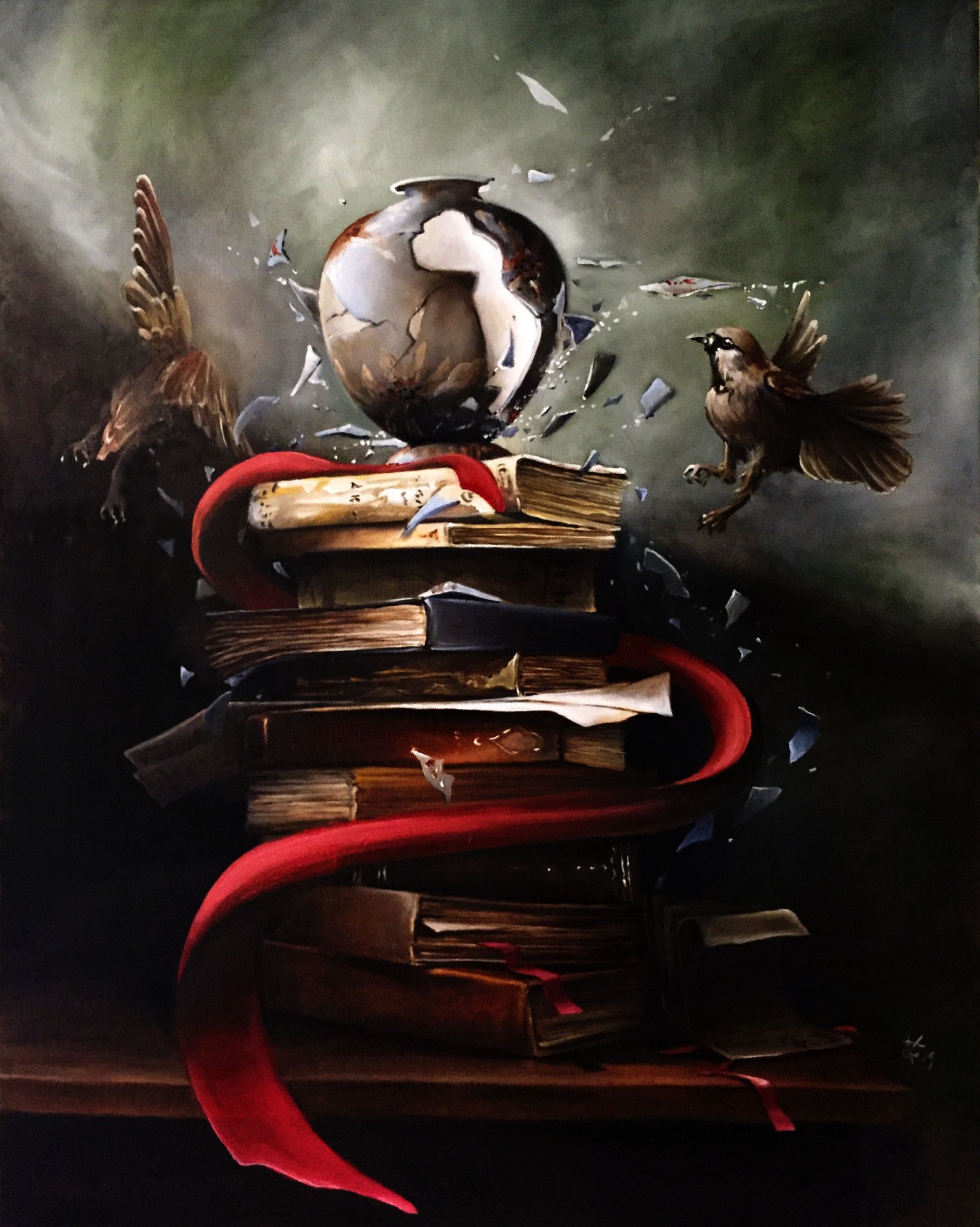 Imbalance Painting by Valentina Toma' - Jose Art Gallery