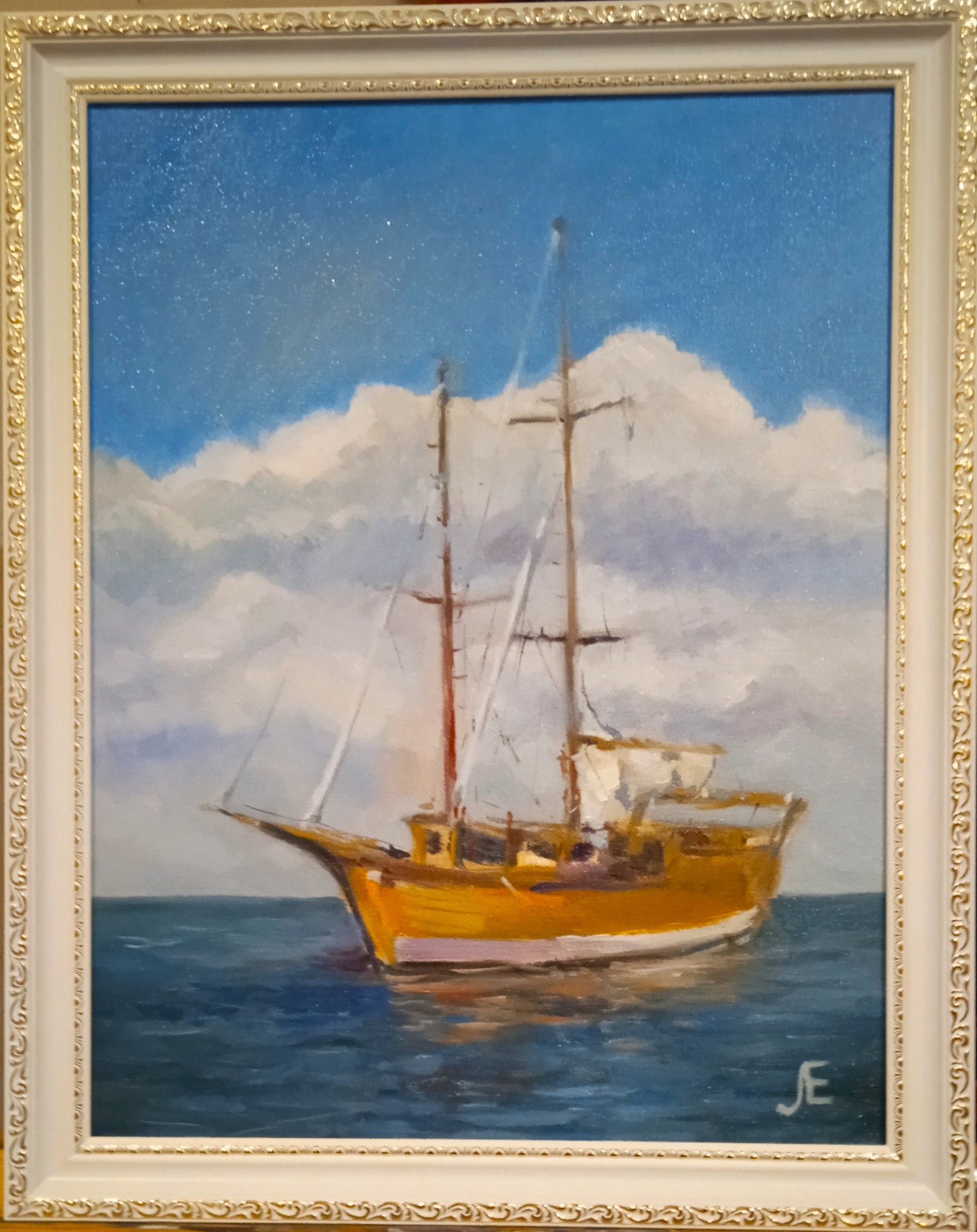 Carolina Painting by Elena Lebedeva - Jose Art Gallery