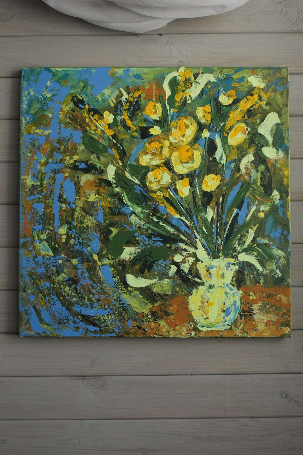 cheerful bouquet Painting by Suzanna Litvinenko - Jose Art Gallery