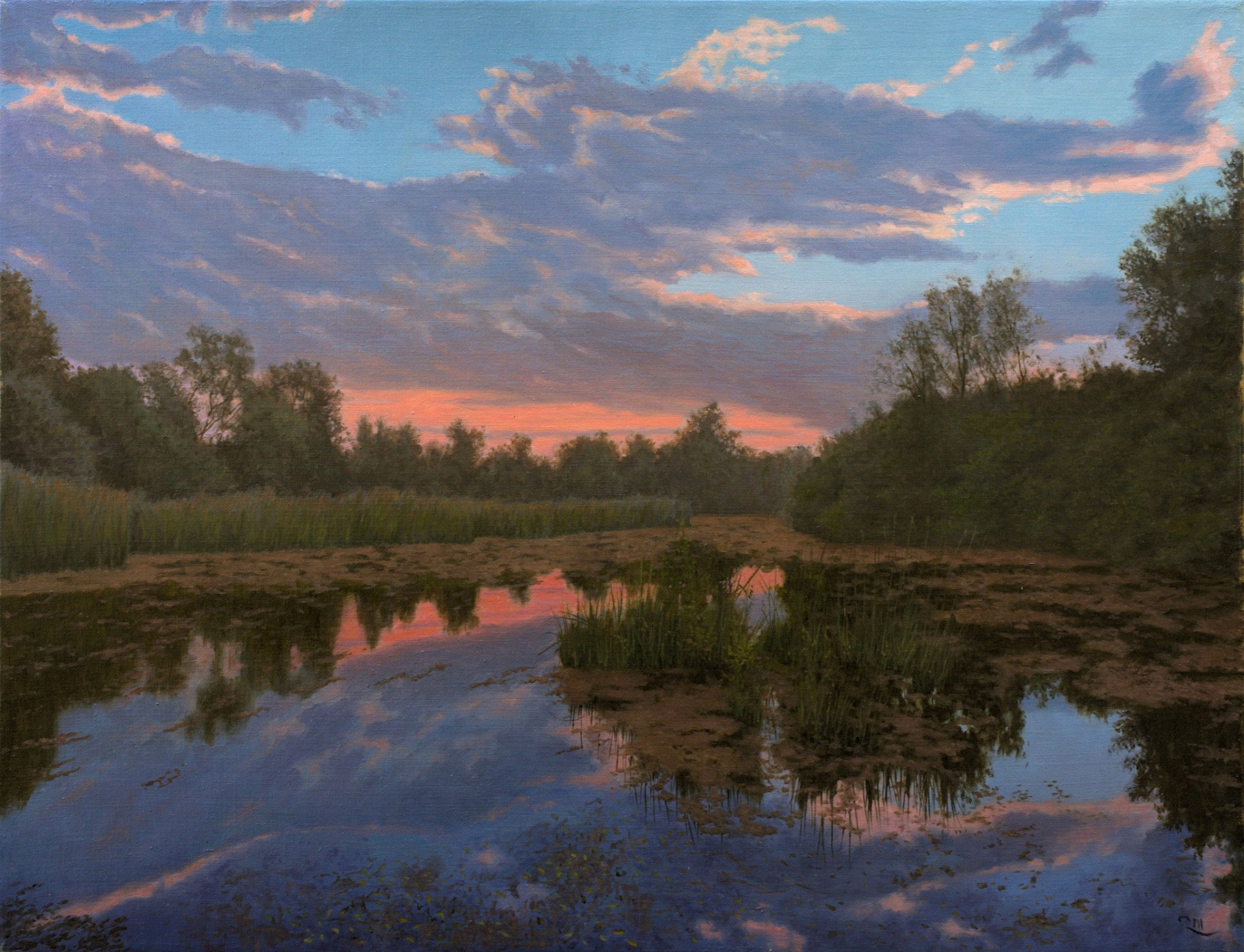 Calmness Painting by Dejan Trajkovic - Jose Art Gallery