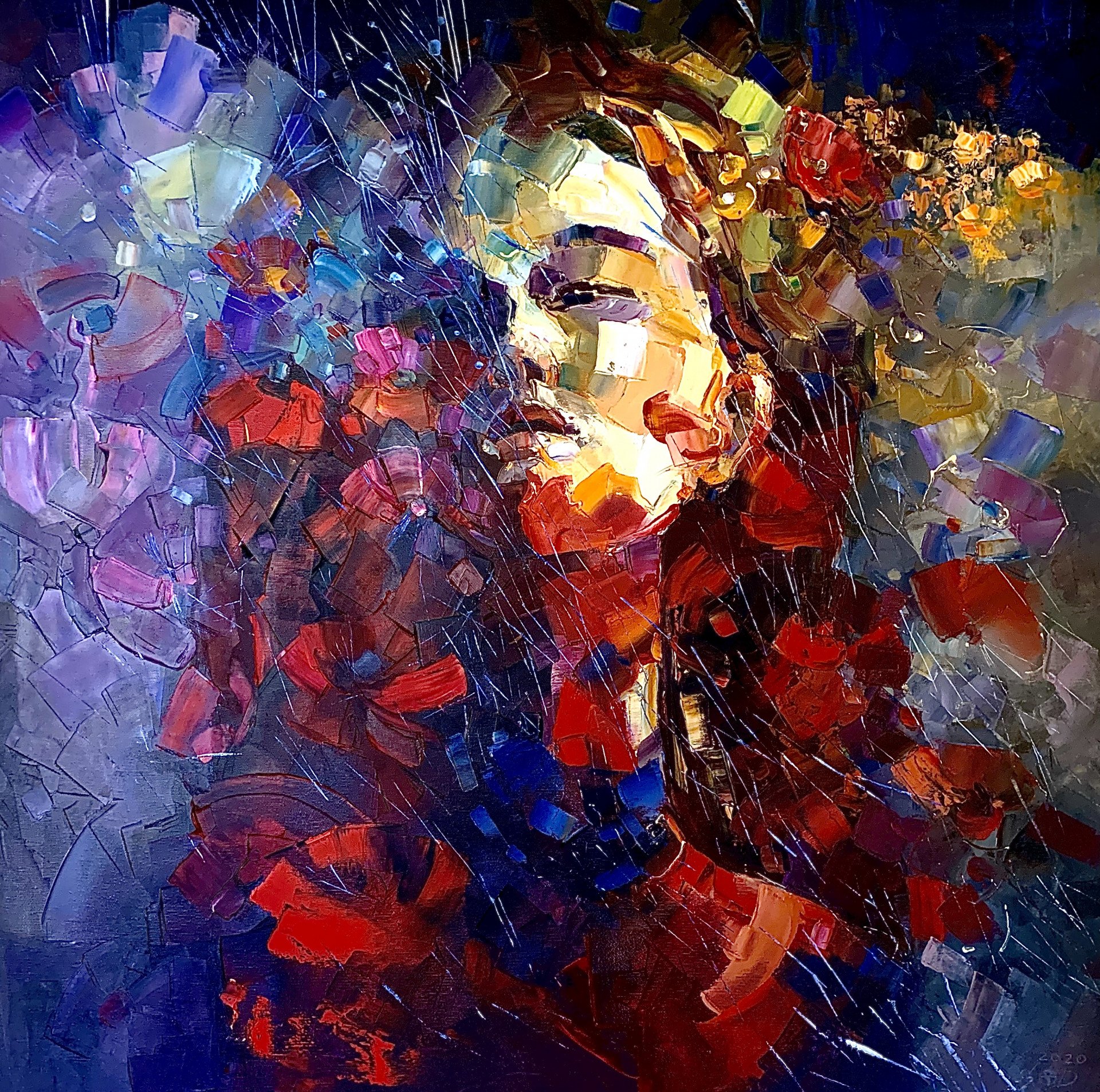 Primavera Painting by Sergio Dvurechensky - Jose Art Gallery