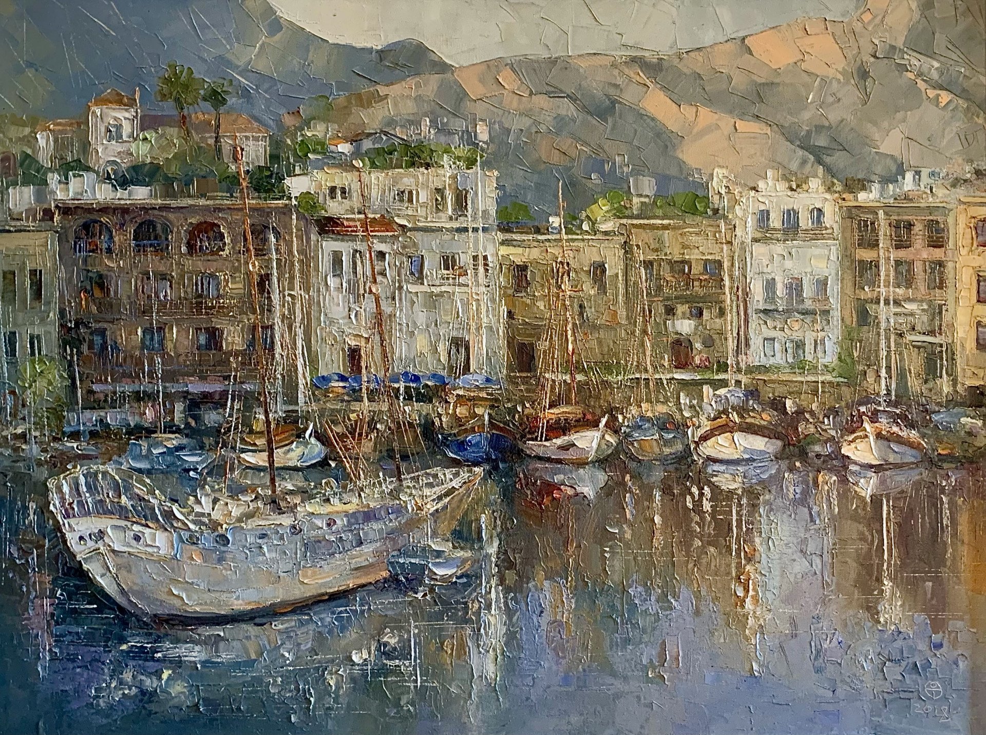 The Island Of Crete Painting by Sergio Dvurechensky