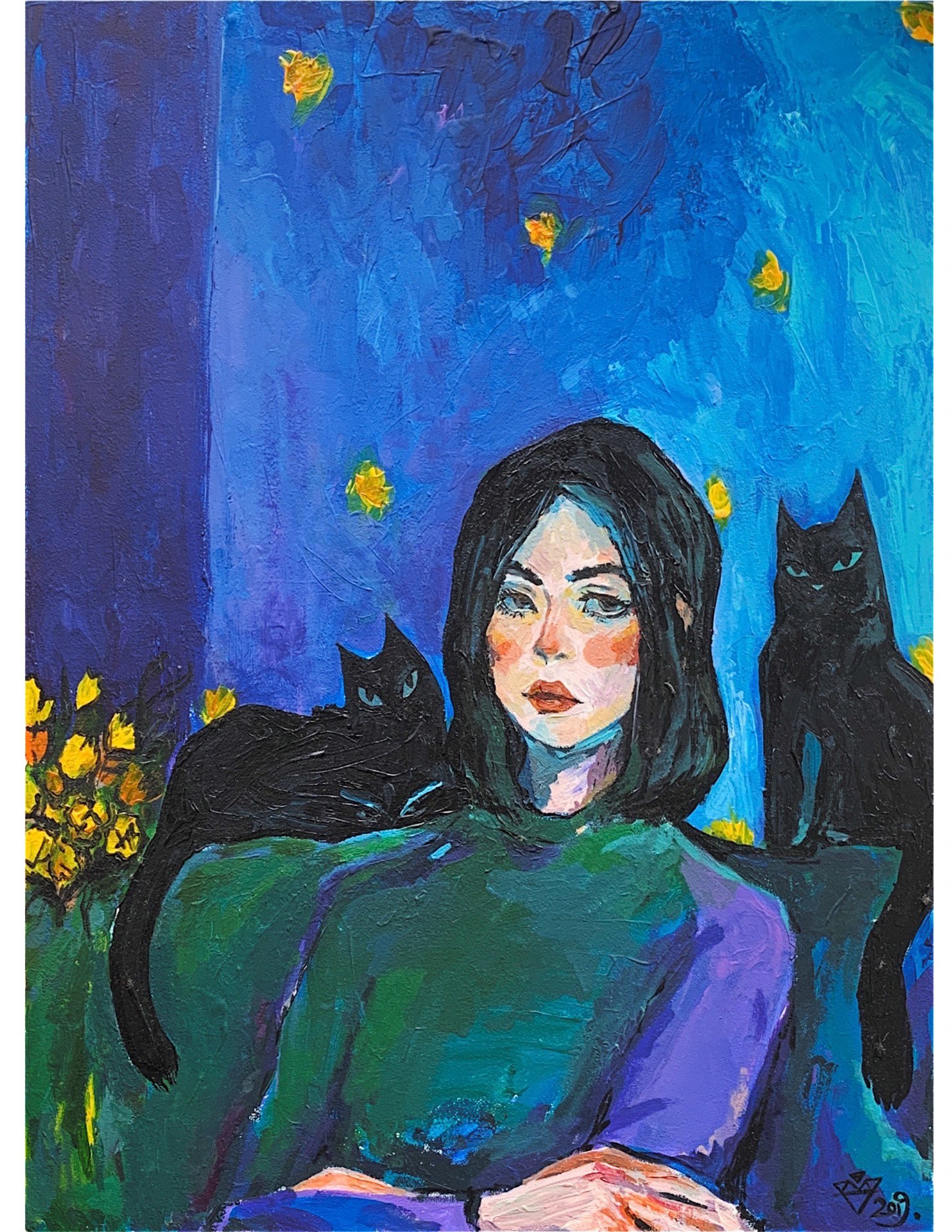She Painting by Liza Yanushevska - Jose Art Gallery