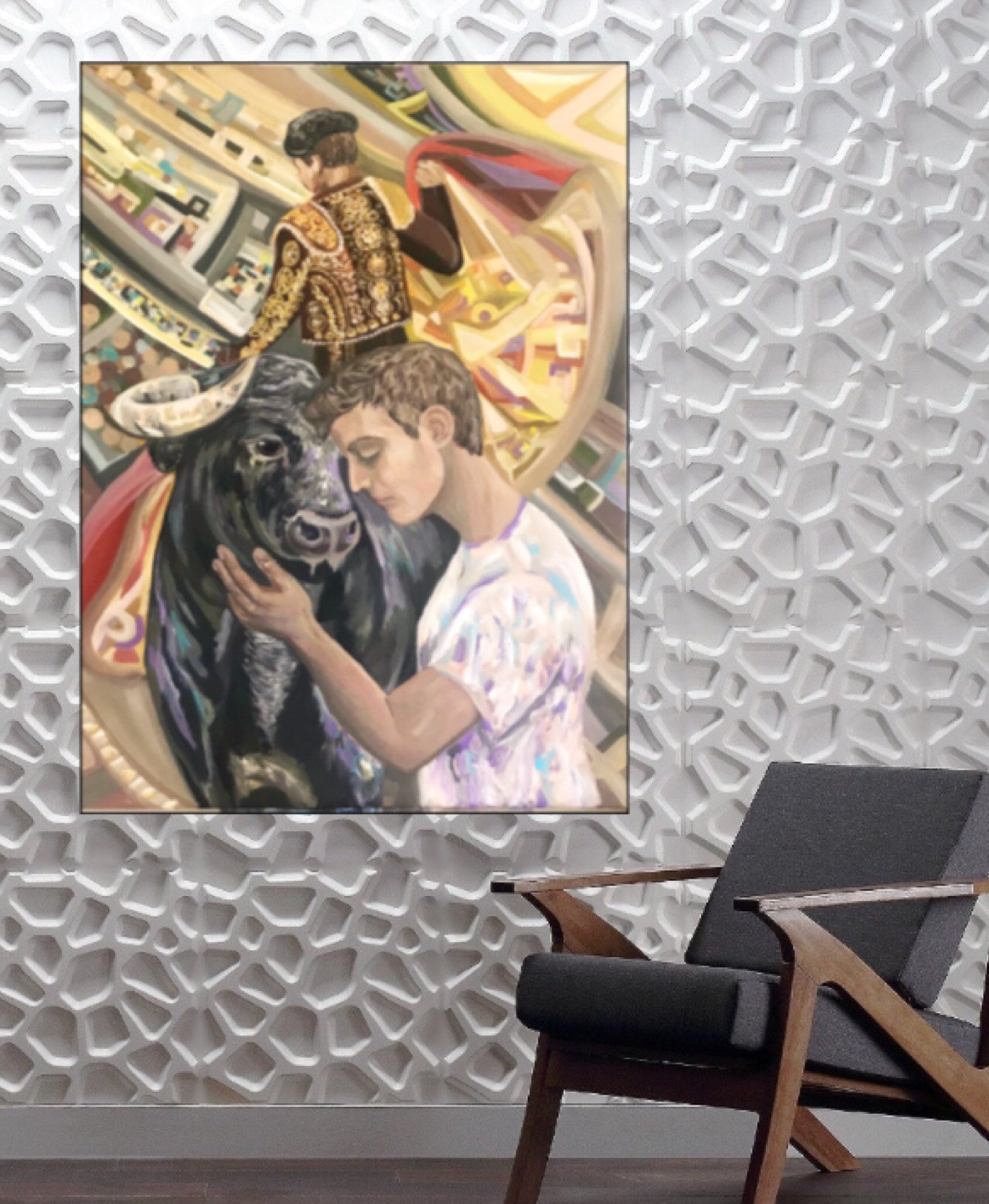 Dipinto «Il bacio di Giuda», Pintor Nicolas - Jose Art Gallery