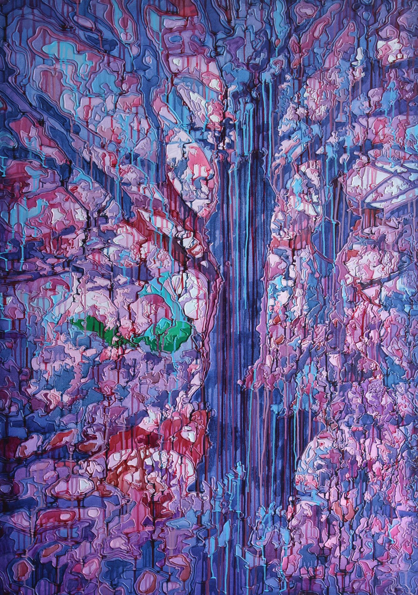 The fading day. Painting by SERHII KYRYLLOV