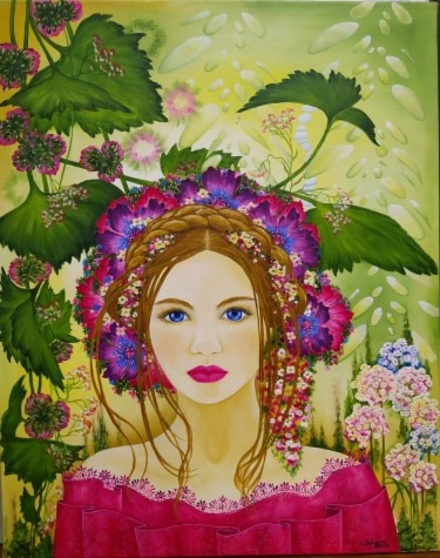 Victoria Painting by Larisa Bulygina - Jose Art Gallery