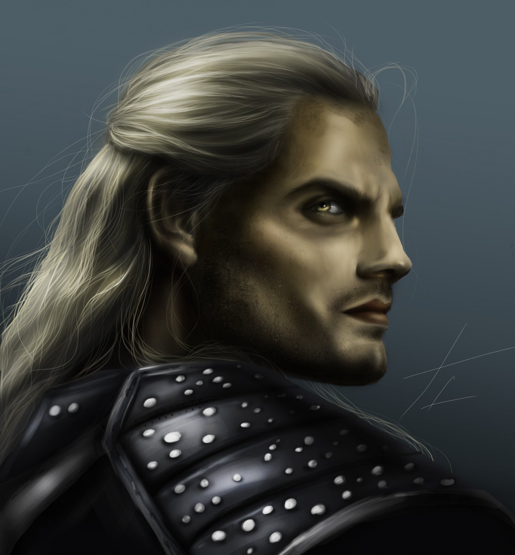 Witcher Painting by Tatyana Slepchenko - Jose Art Gallery