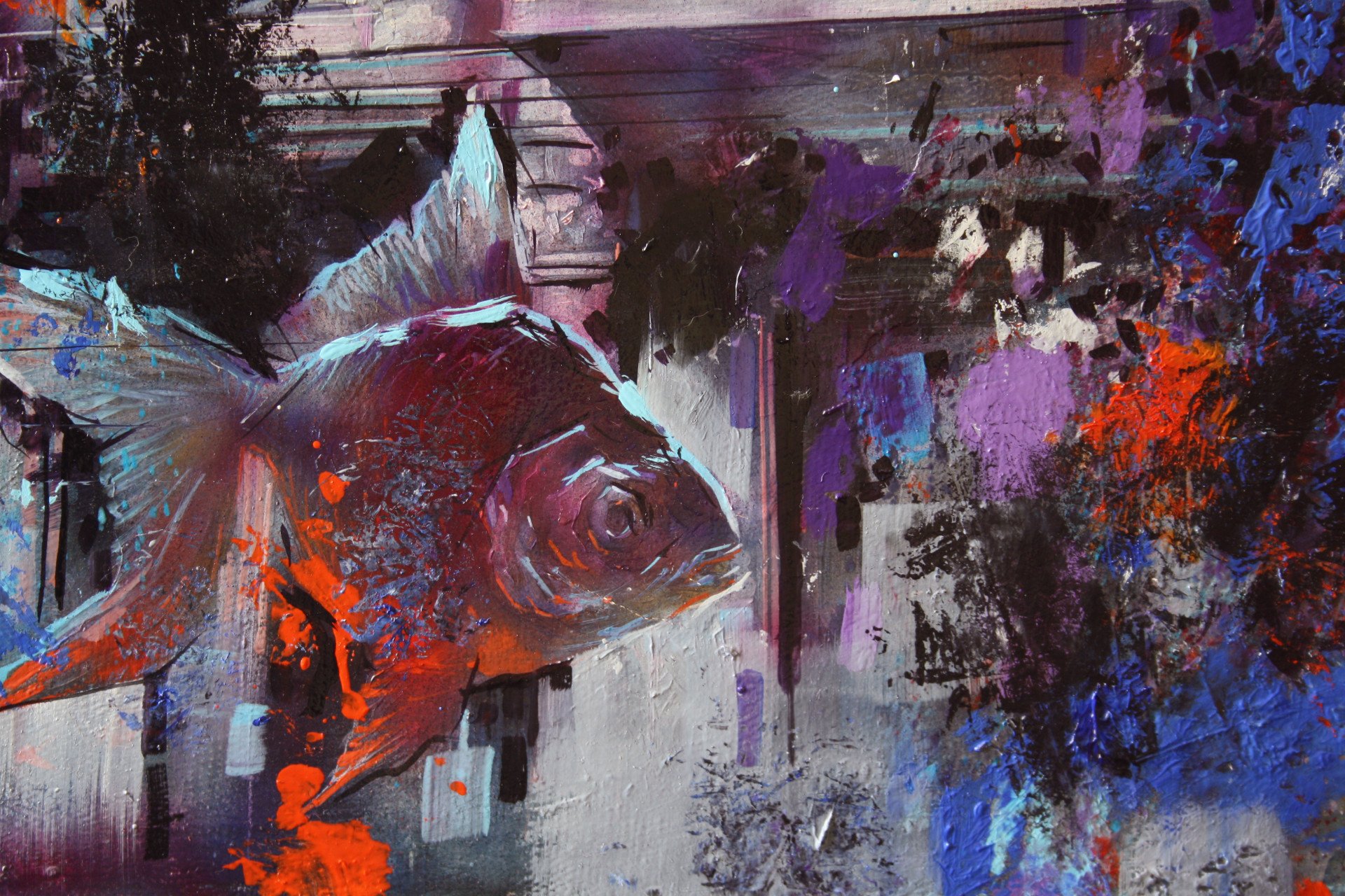 Expectation Painting by Alexandr Dobrodiy - Jose Art Gallery