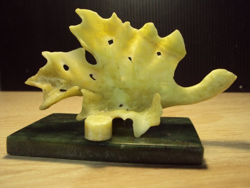 Autumn leaf Sculpture - Alexander Dmitriev