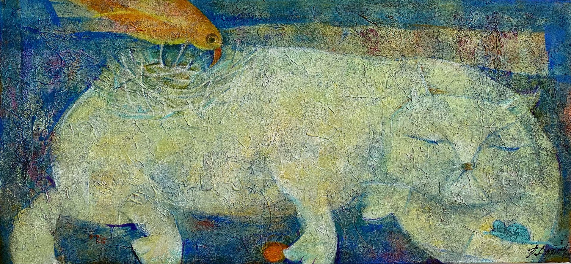 Community Painting by Viktoriya Dubovyk - Jose Art Gallery