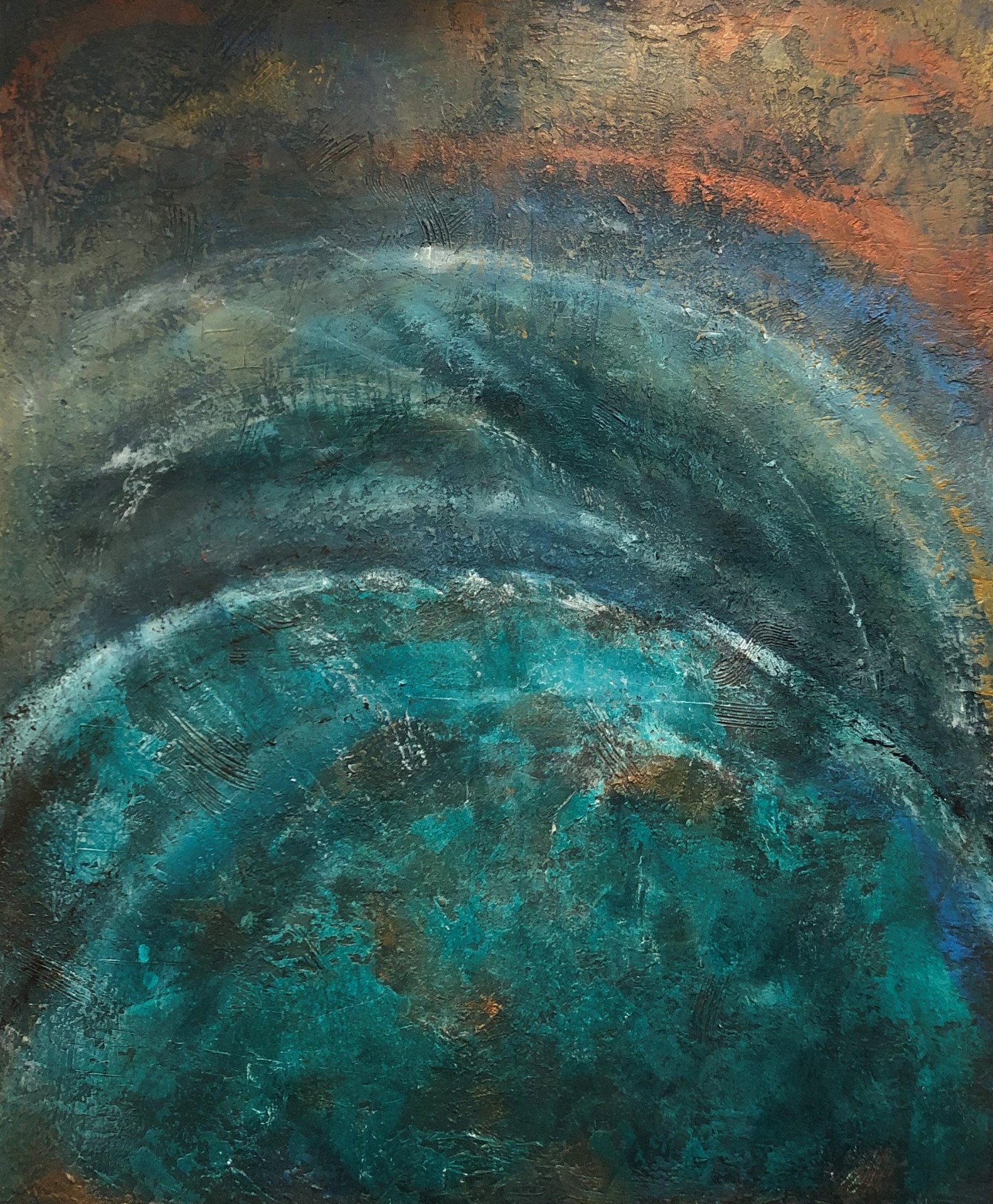 Flow Painting by Olga SOCHYNSKAIA - Jose Art Gallery