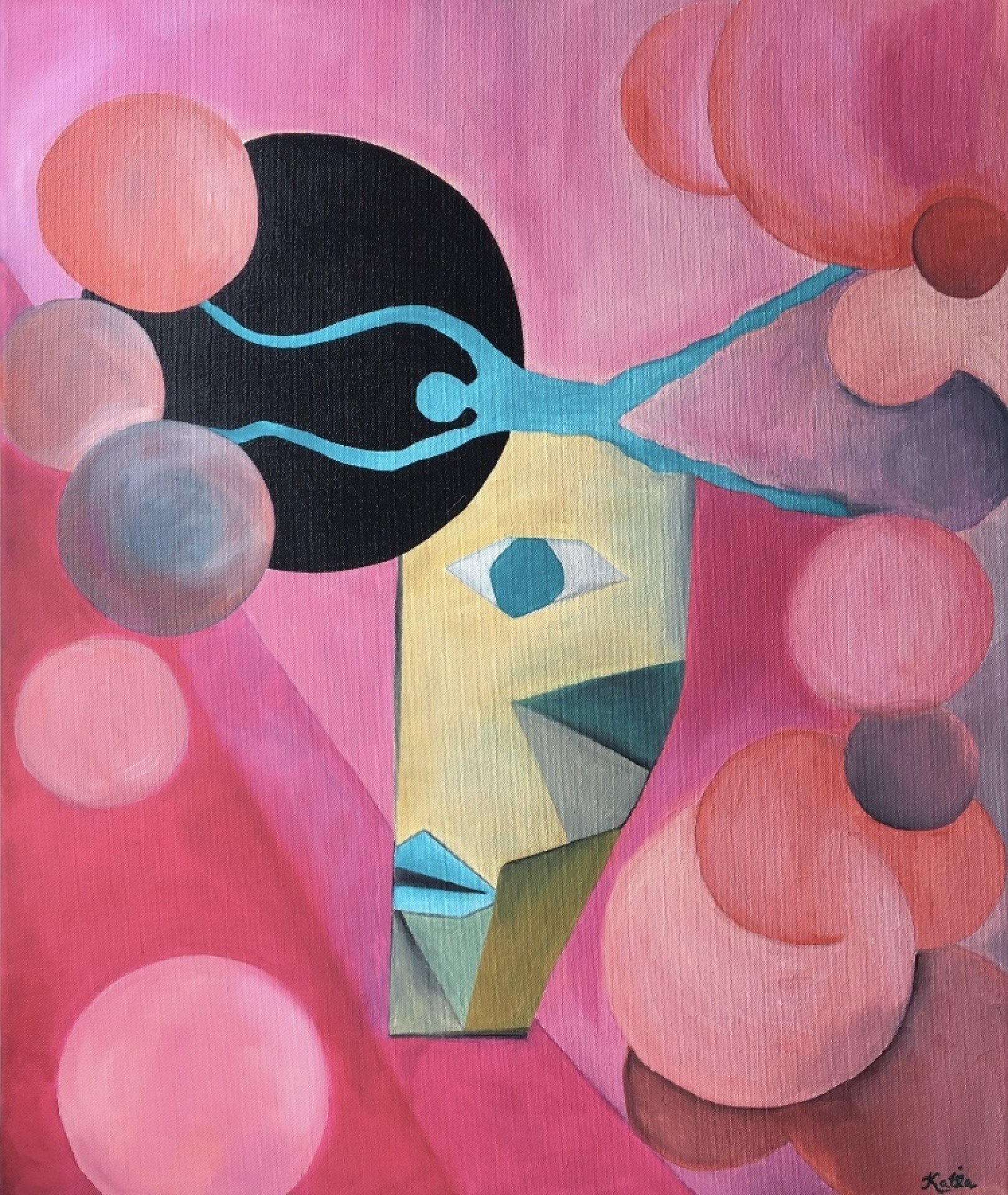 Disorientation Painting by Katerina Goncharuk