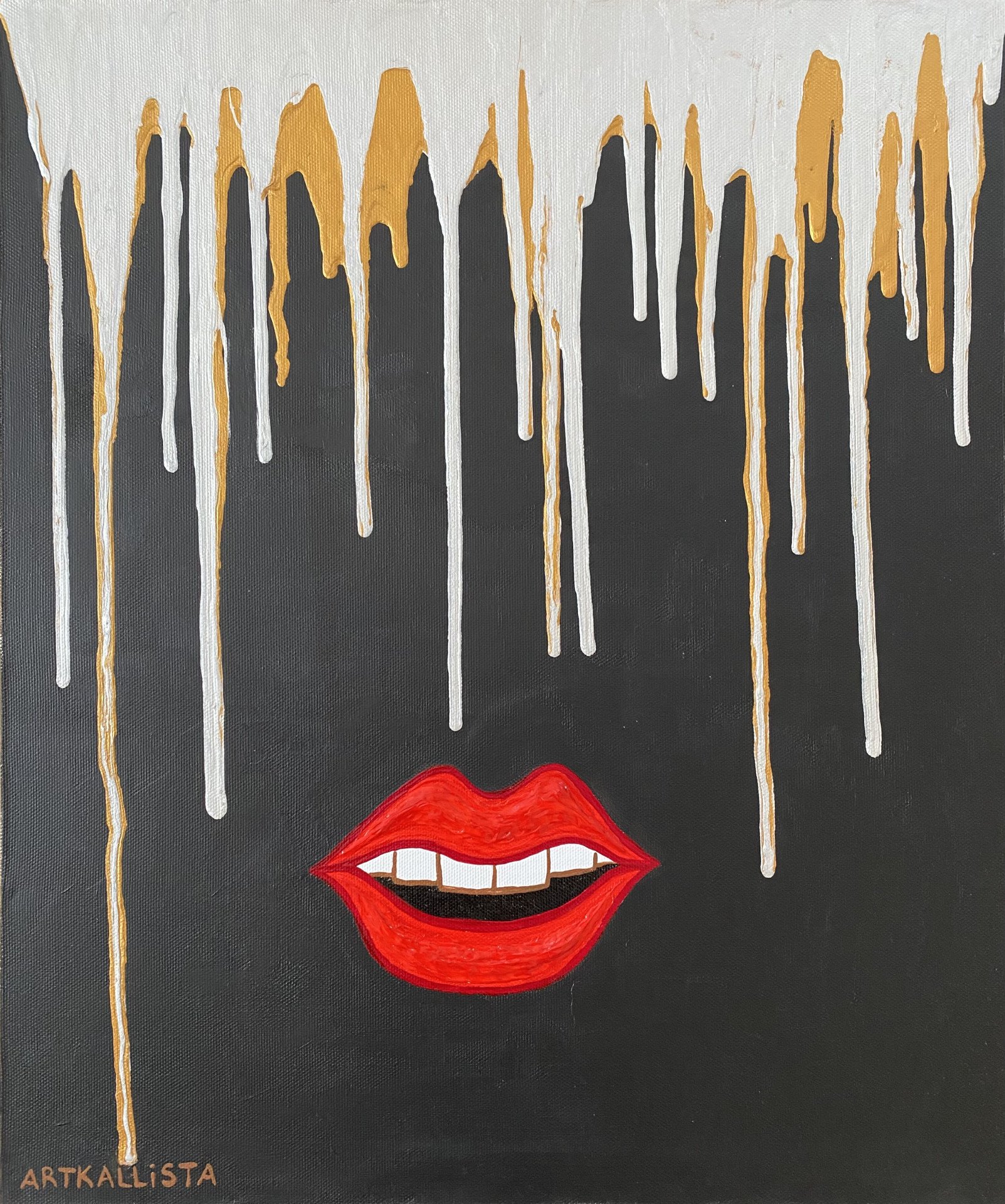 BOLD EMOTIONS Painting by Kallista Ivanova