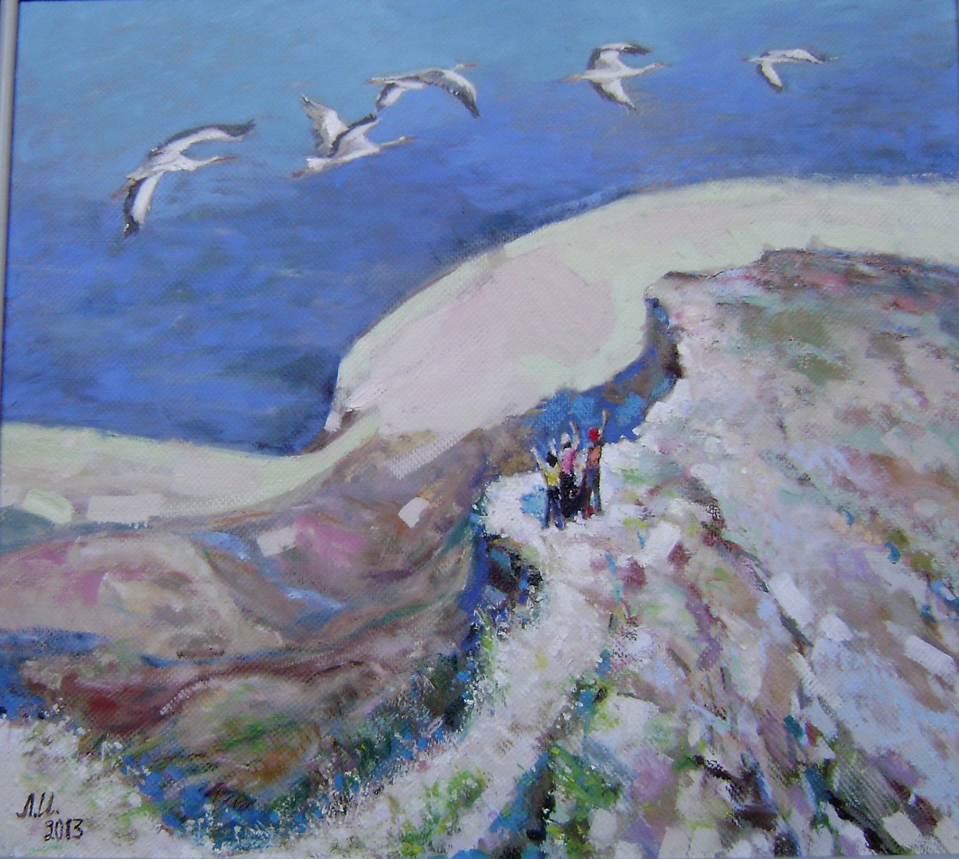 Come back Painting by Iryna Leonova - Jose Art Gallery