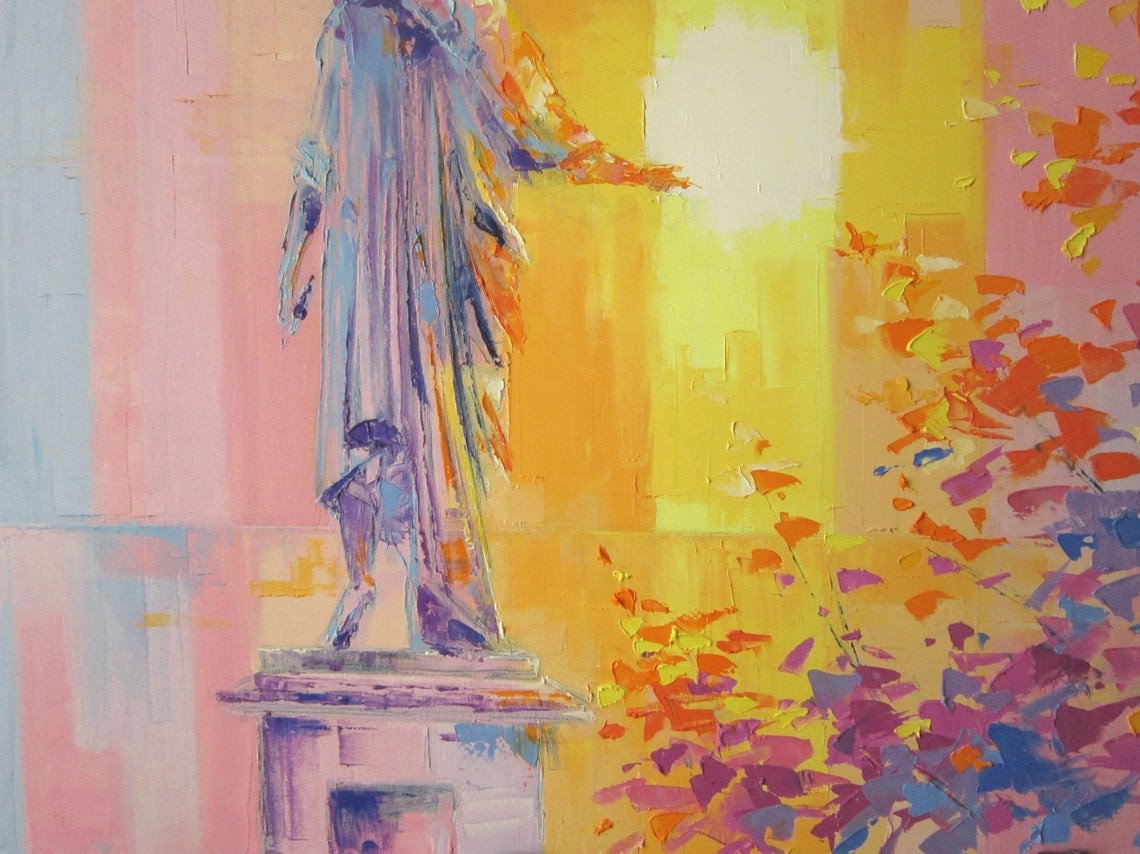 Le soleil au creux de la main Peinture de Oleg Ryzhkov