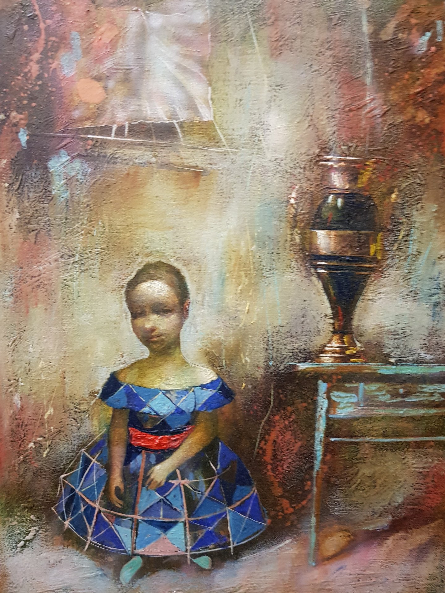 The ball Painting by Alexandr Dobrodiy - Jose Art Gallery