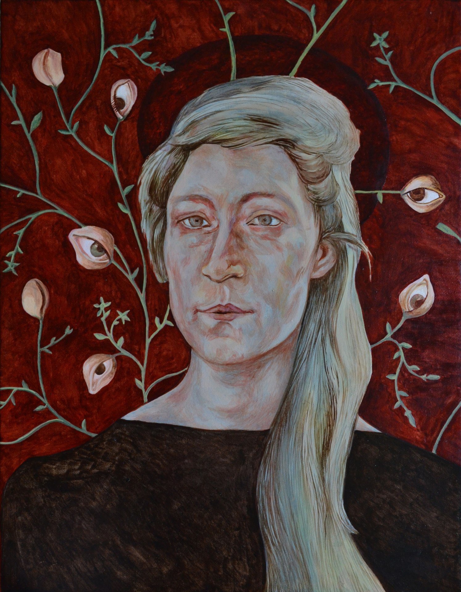 Kristina Painting by O Florina - Jose Art Gallery