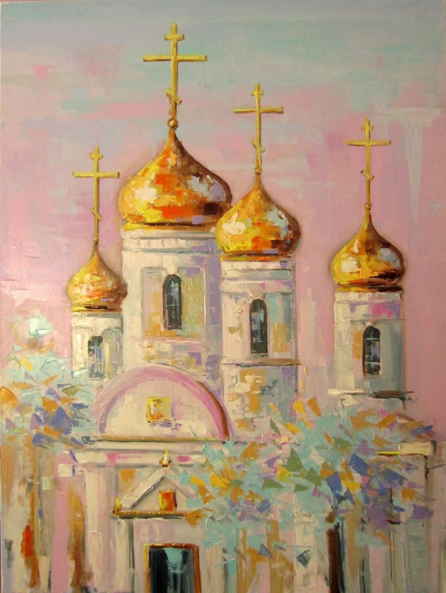 Blessing Painting by Oleg Ryzhkov - Jose Art Gallery