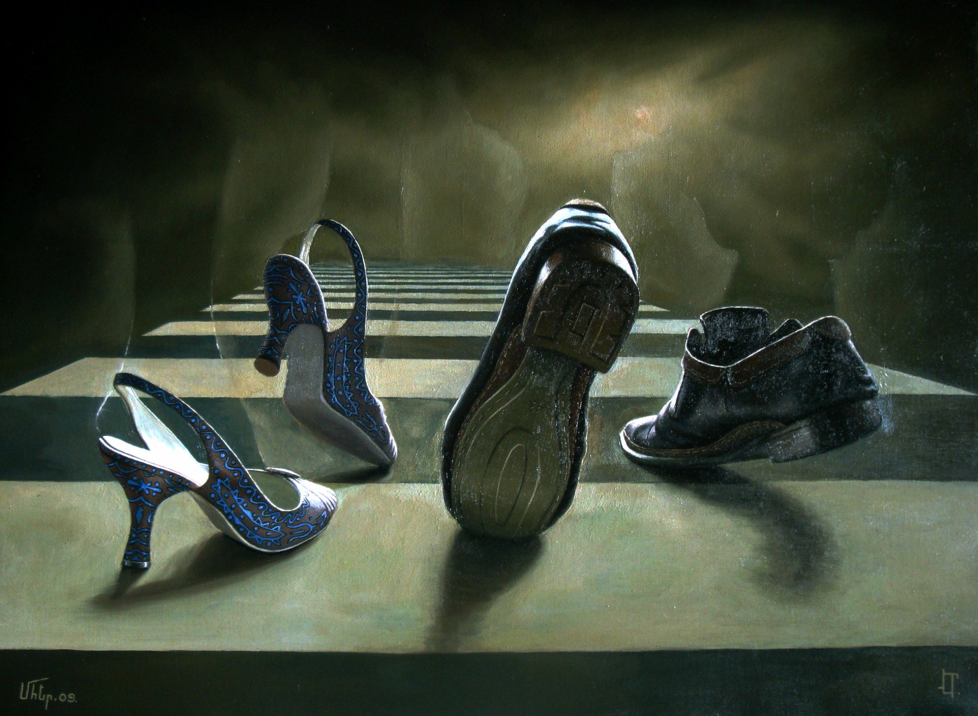 Painting by Mher Evoyan