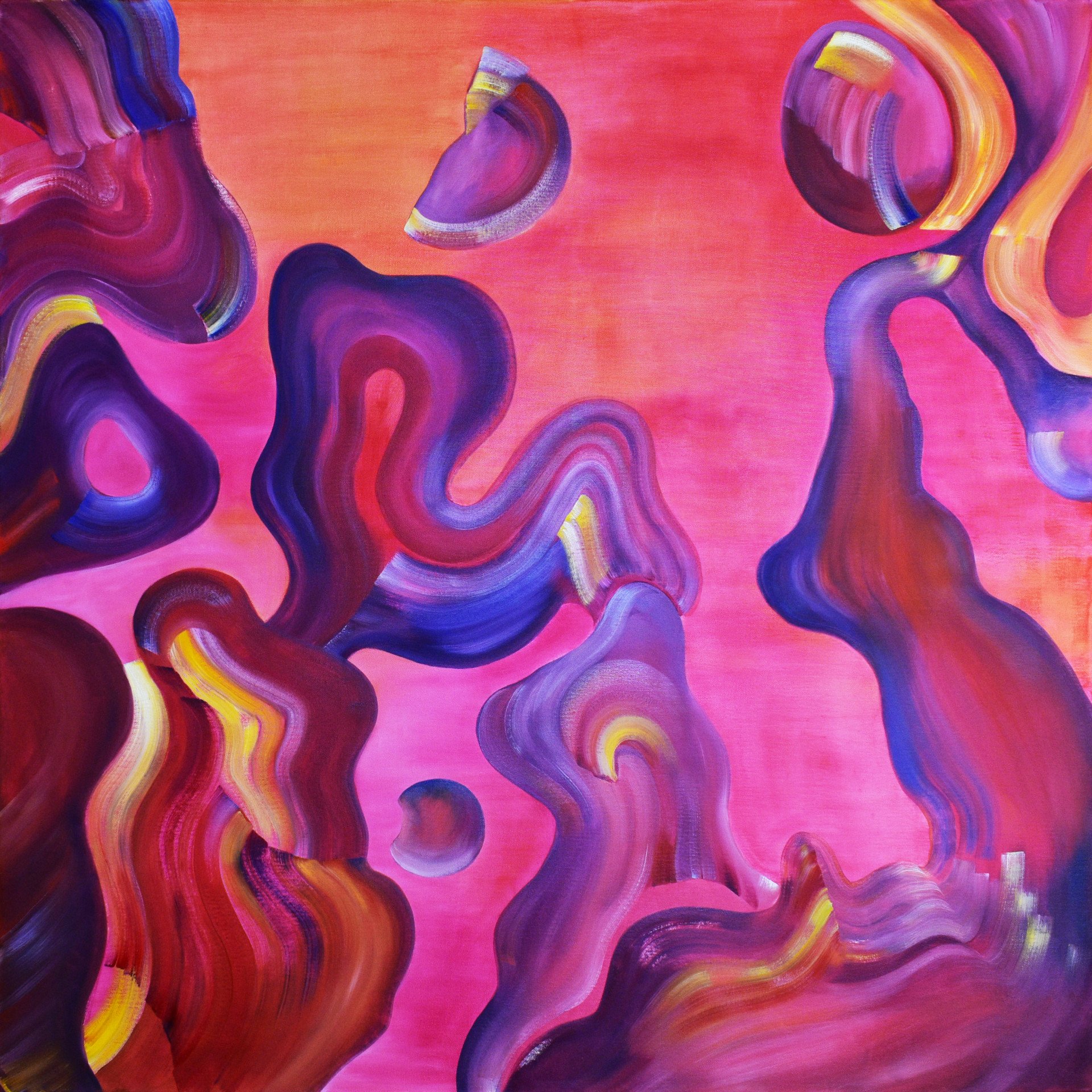 INCEPTION Painting by MARINA Venediktova - Jose Art Gallery