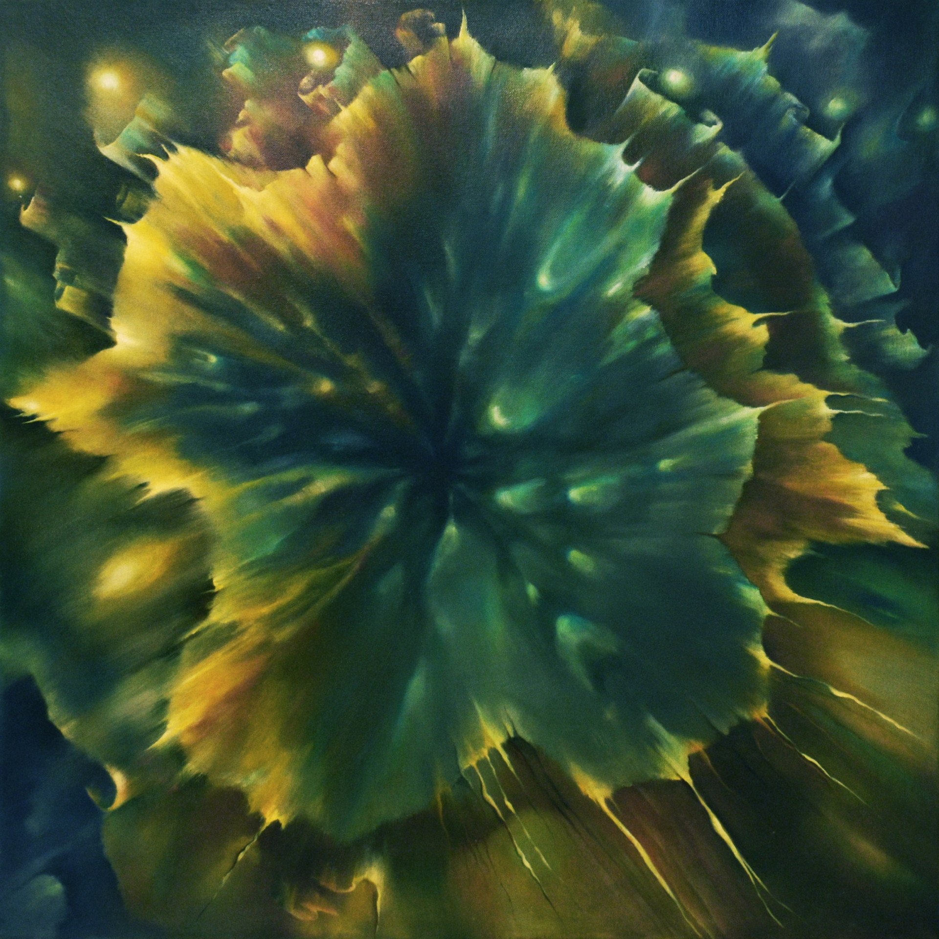 THE ABYSS Painting by MARINA Venediktova - Jose Art Gallery