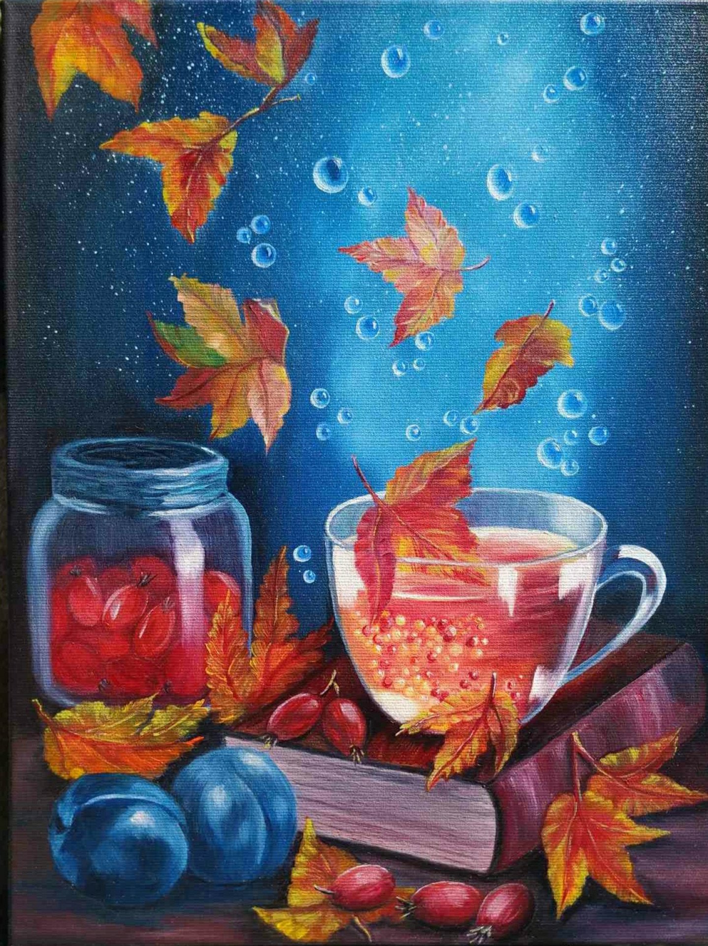 Tea magic Painting by IRYNA NUZHDIAK - Jose Art Gallery