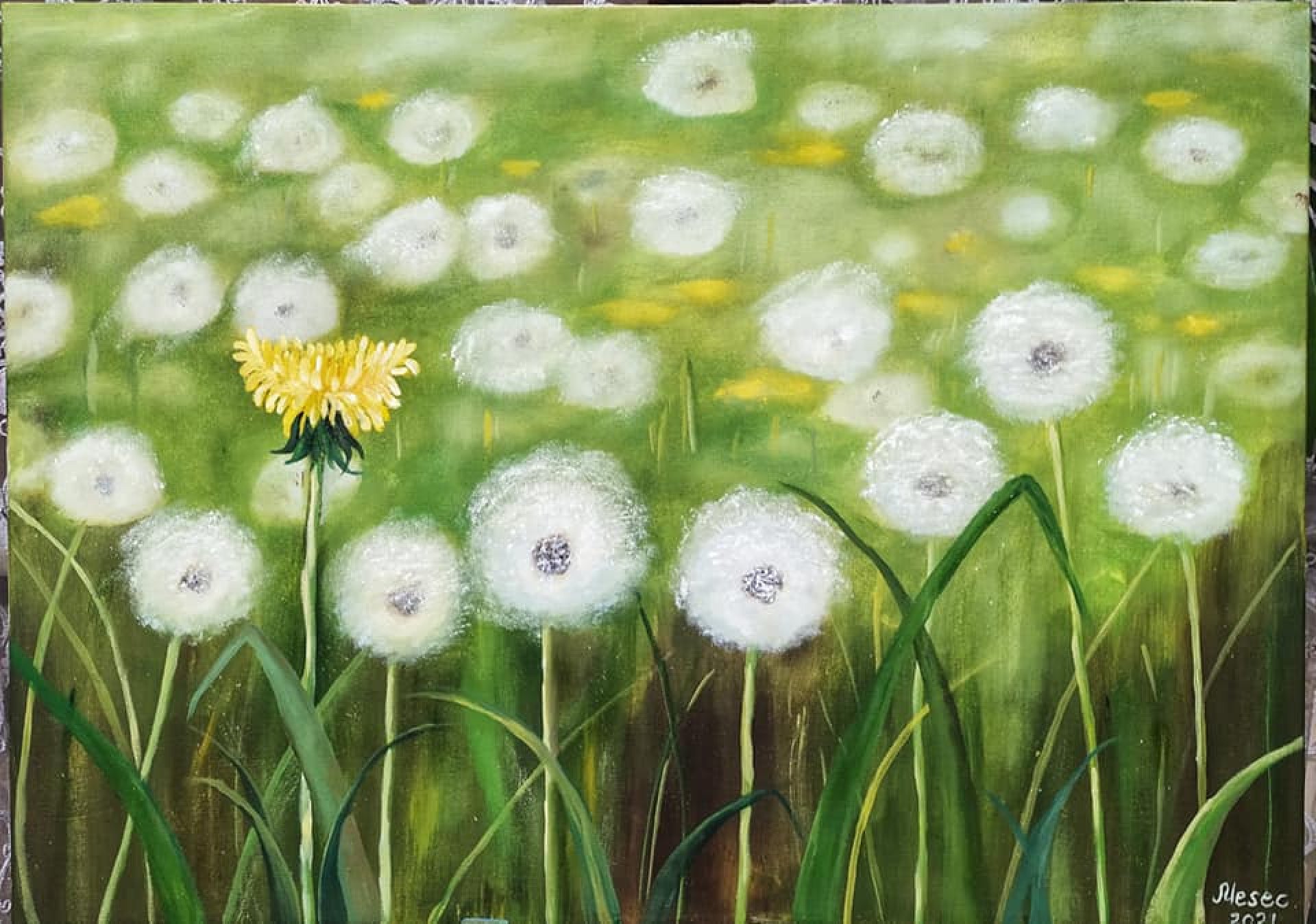 Spring mood Painting by Halyna Misiats - Jose Art Gallery